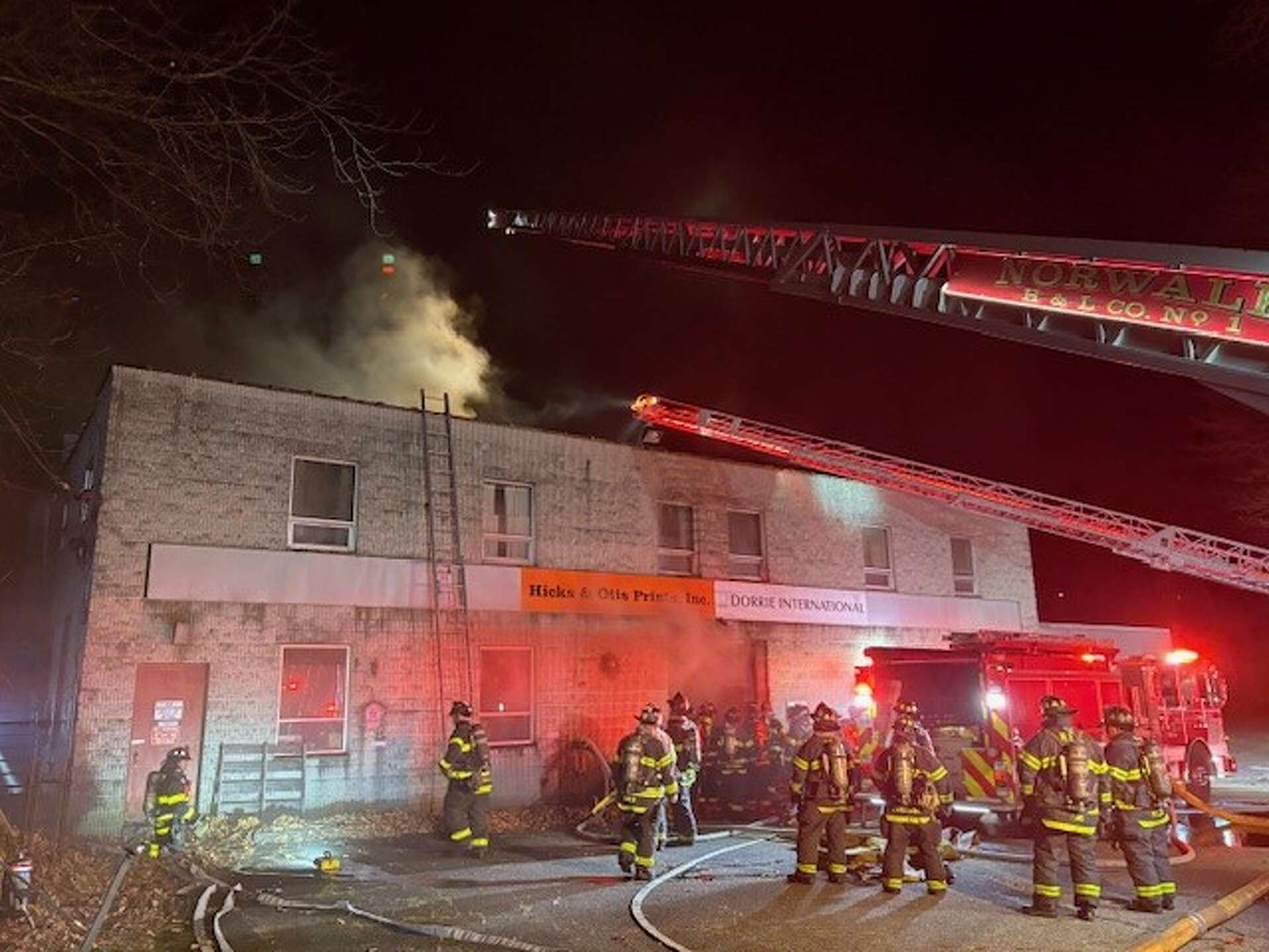 Electrical fire erupted at vacant Norwalk warehouse, officials say