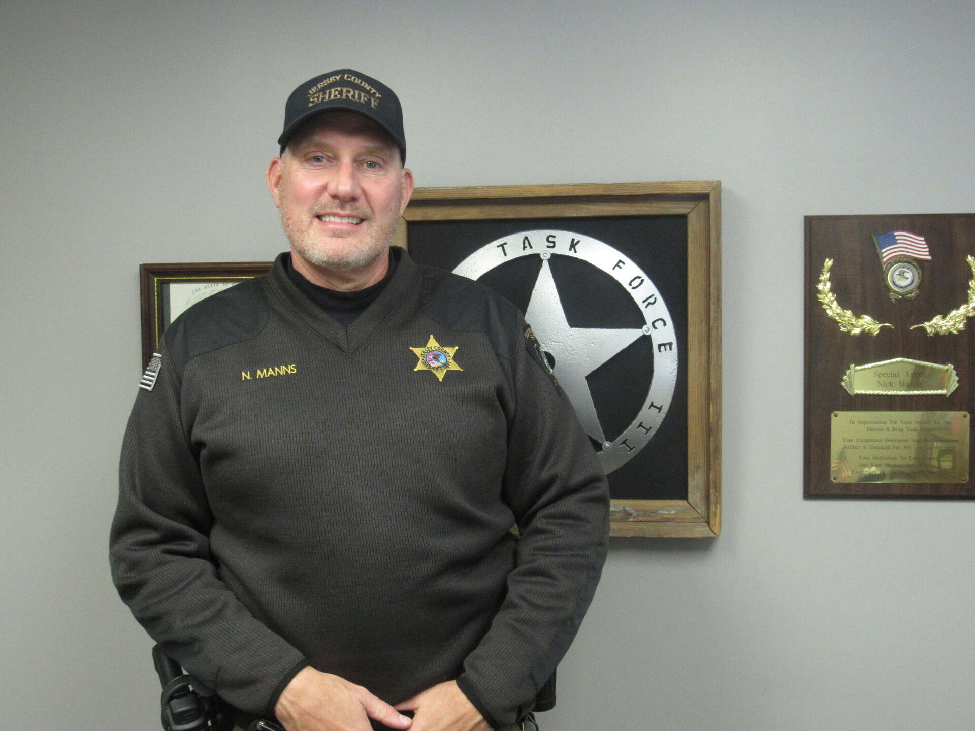 Jersey County Sheriff Nick Manns reflects on a career shaped by duty