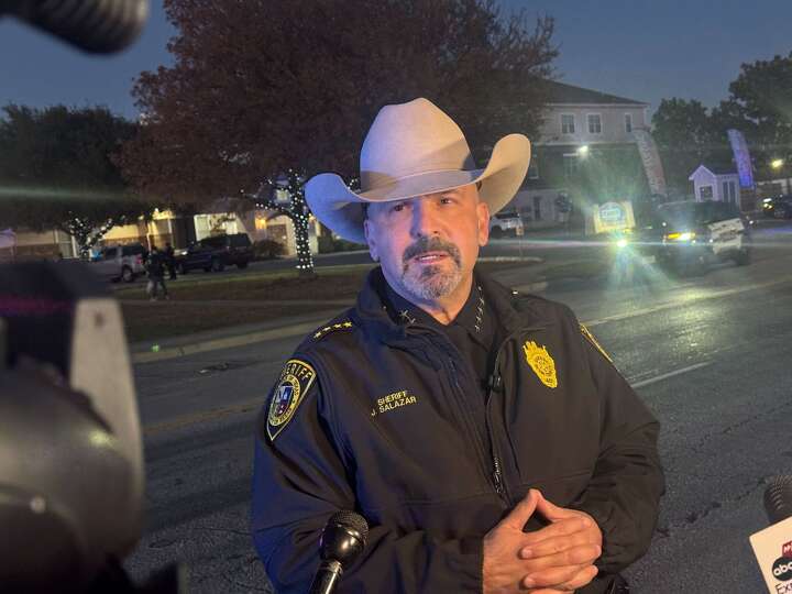 Bexar County constable shot in vest during eviction; man arrested