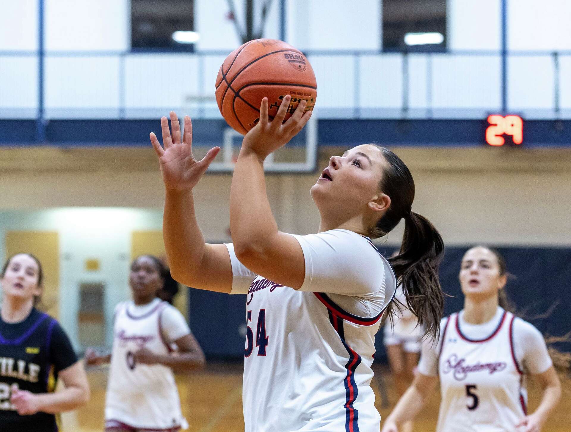 Albany Academy girls' basketball defeats Voorheesville