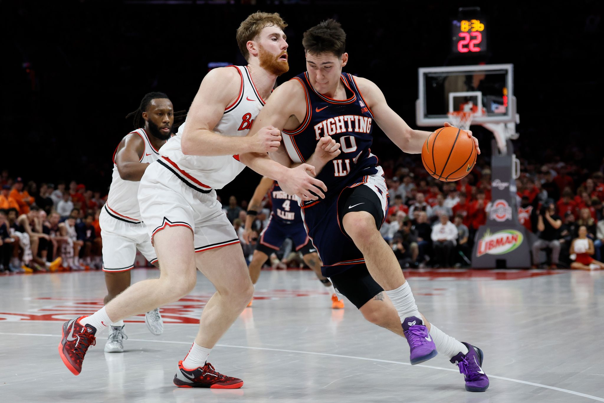 Keaton Wagler's 23 points lead No. 13 Illinois to 88-80 victory over ...