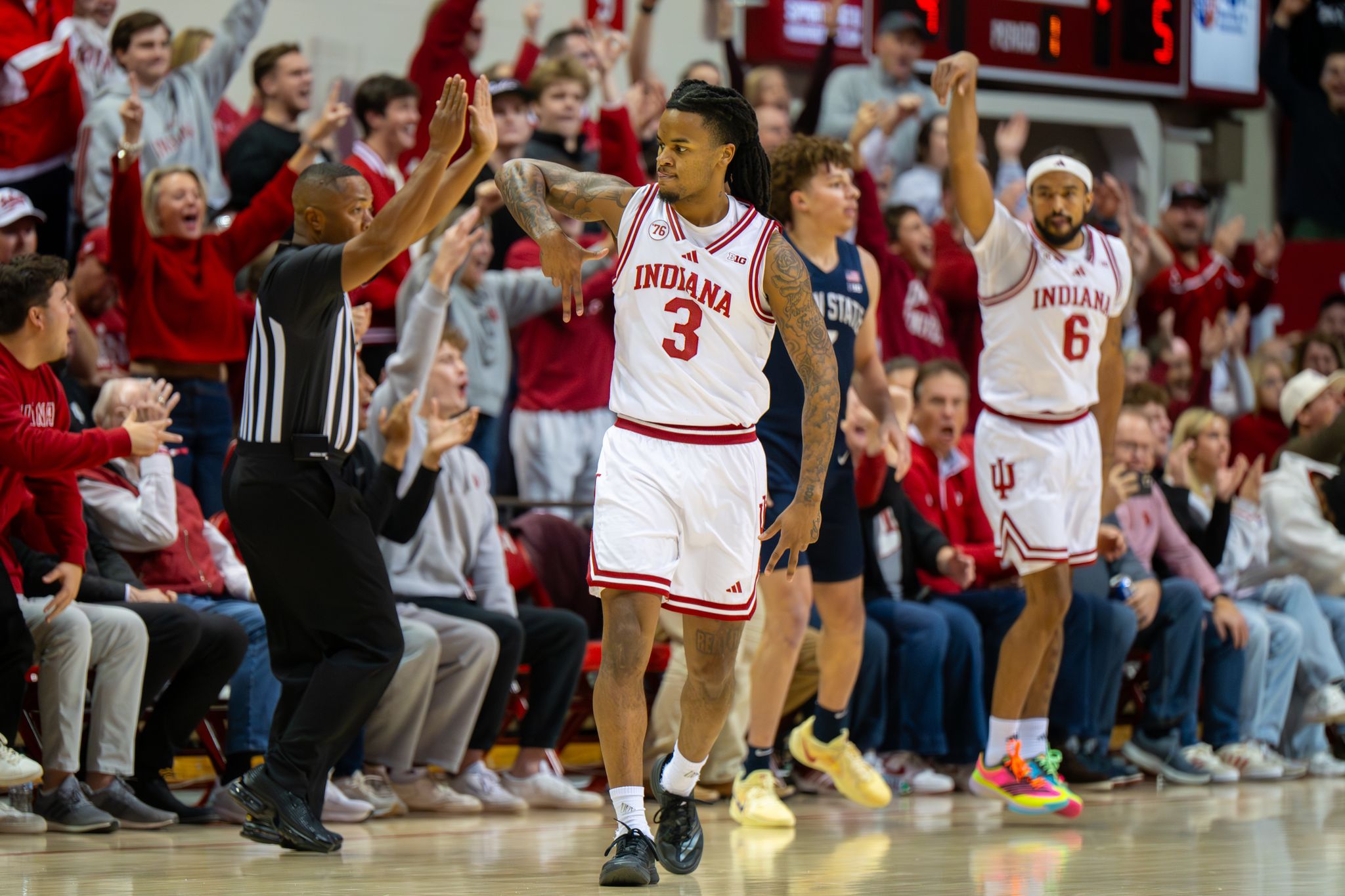 Lamar Wilkerson dazzles with career-high 44, Indiana rolls past Penn State 113-72