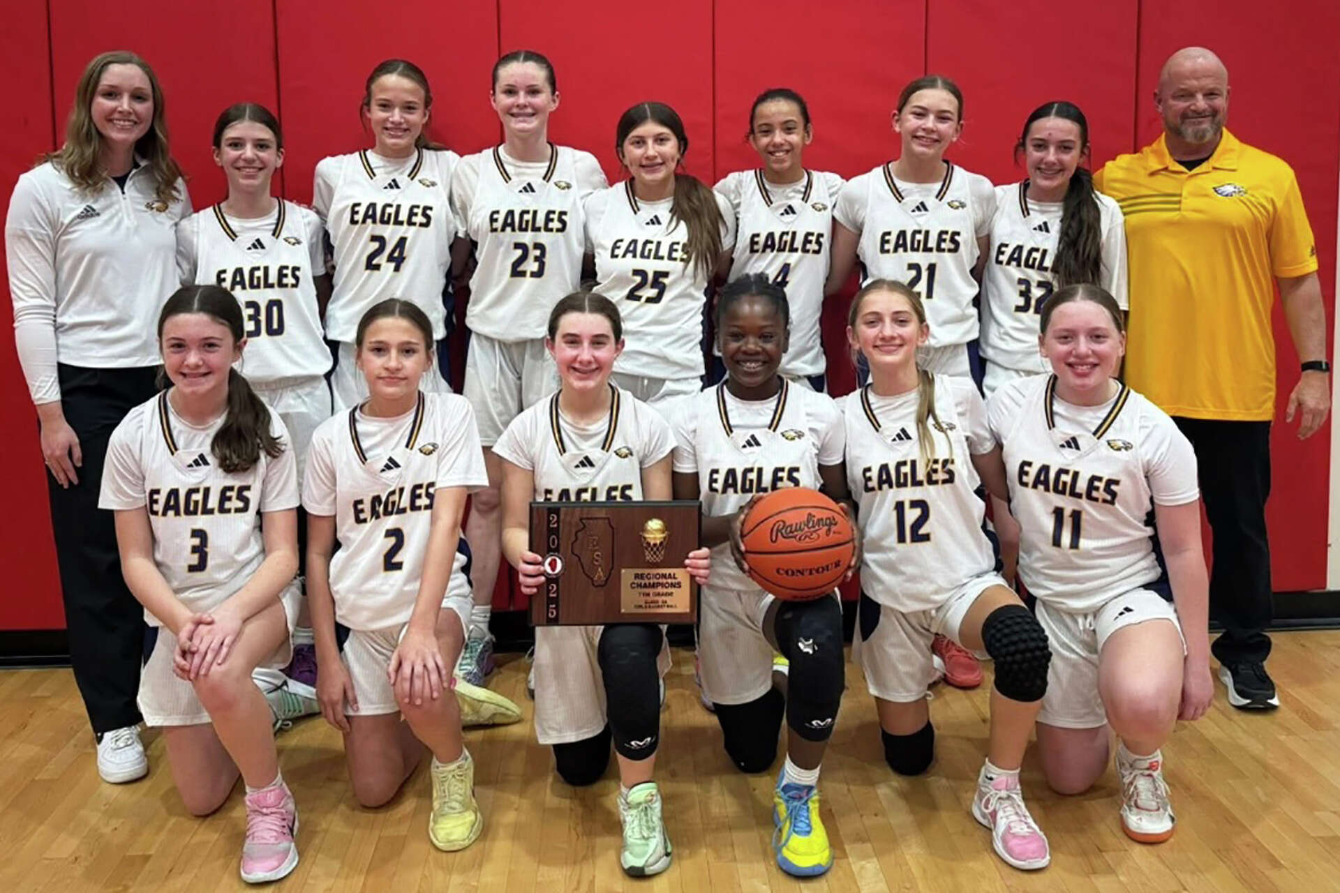 Bethalto Trimpe seventh-grade girls basketball plays for state title