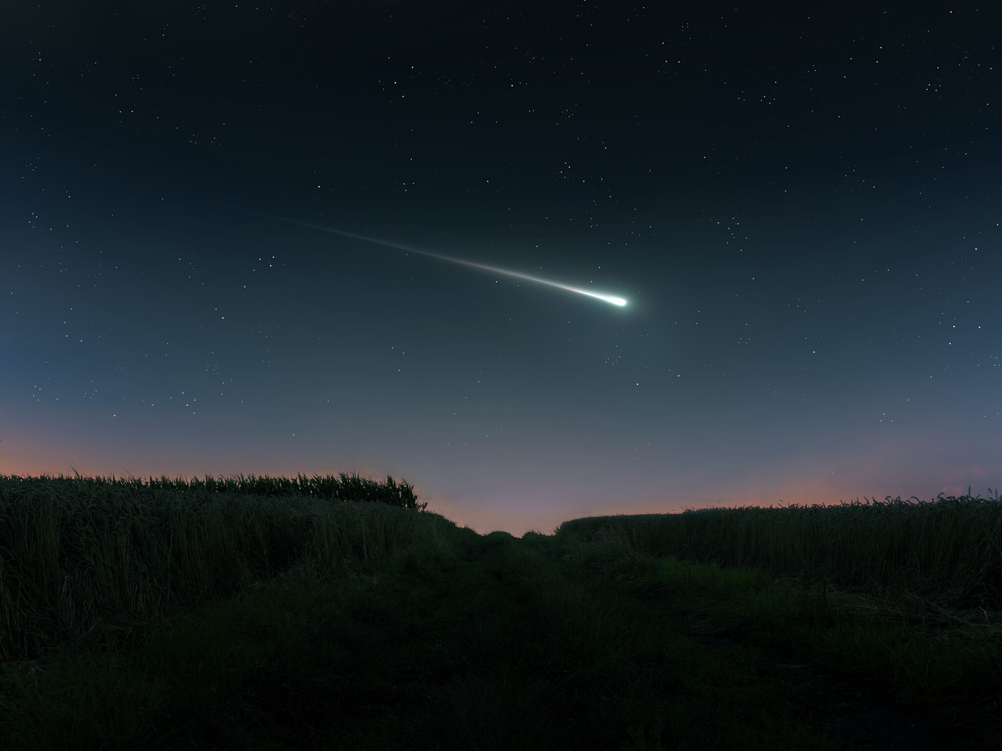 Texas skies illuminated by fireball meteors early Wednesday