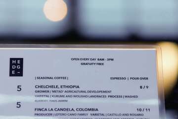Hedge Coffee in SF is the Bay Area's only tipless coffee shop
