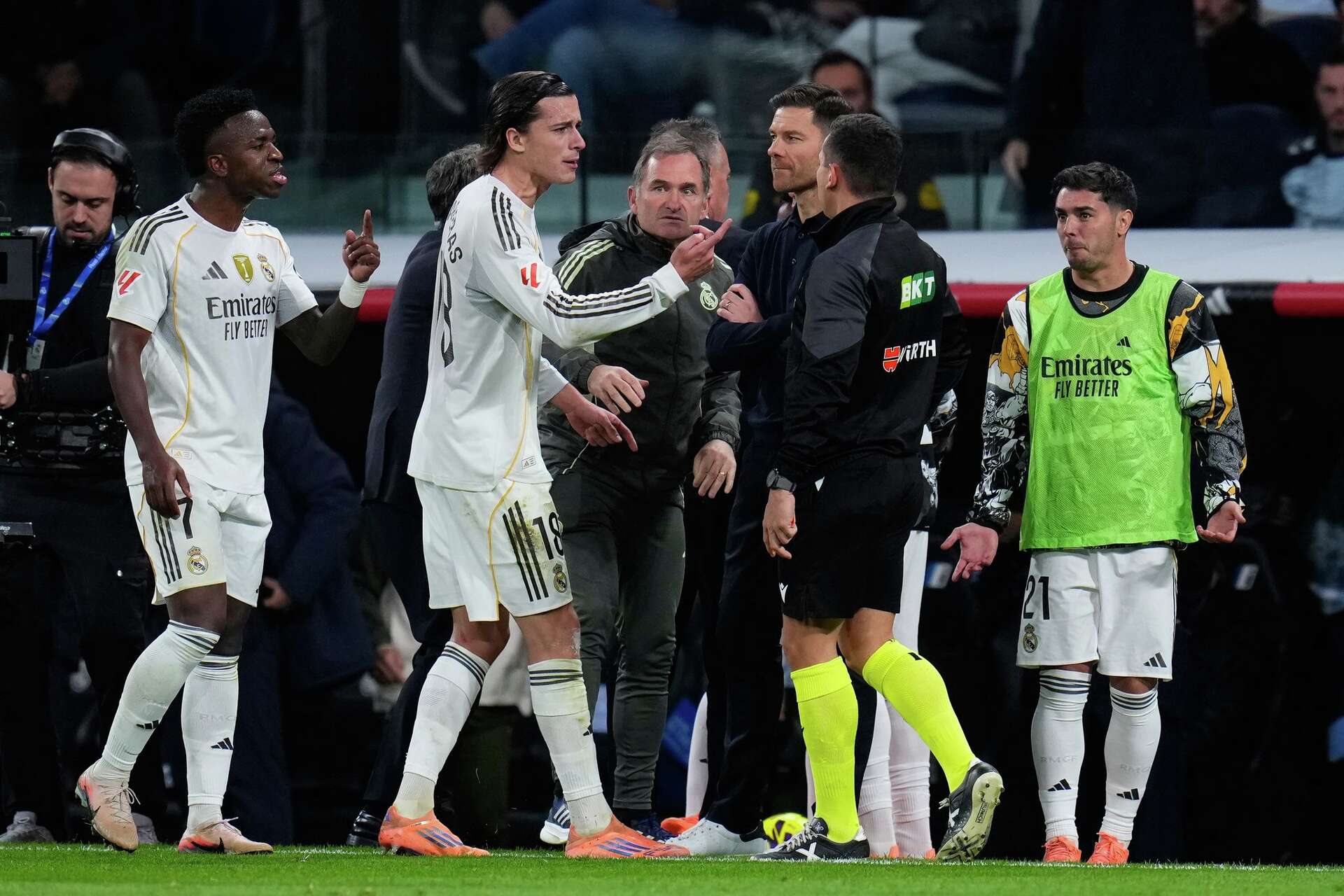 Real Madrid trio suspended 2 matches for behavior toward referees in ...