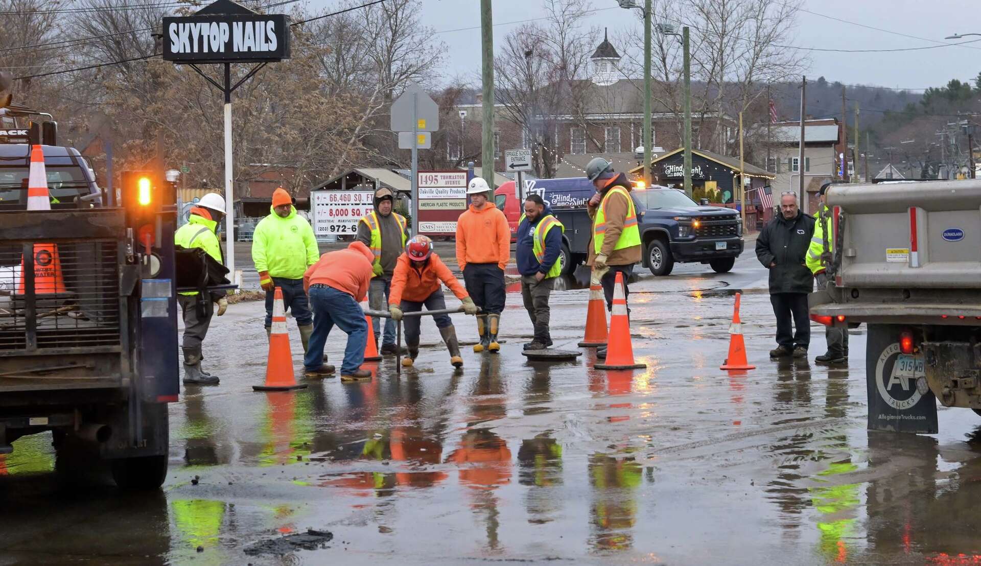 National Guard in Waterbury as water main break closes schools