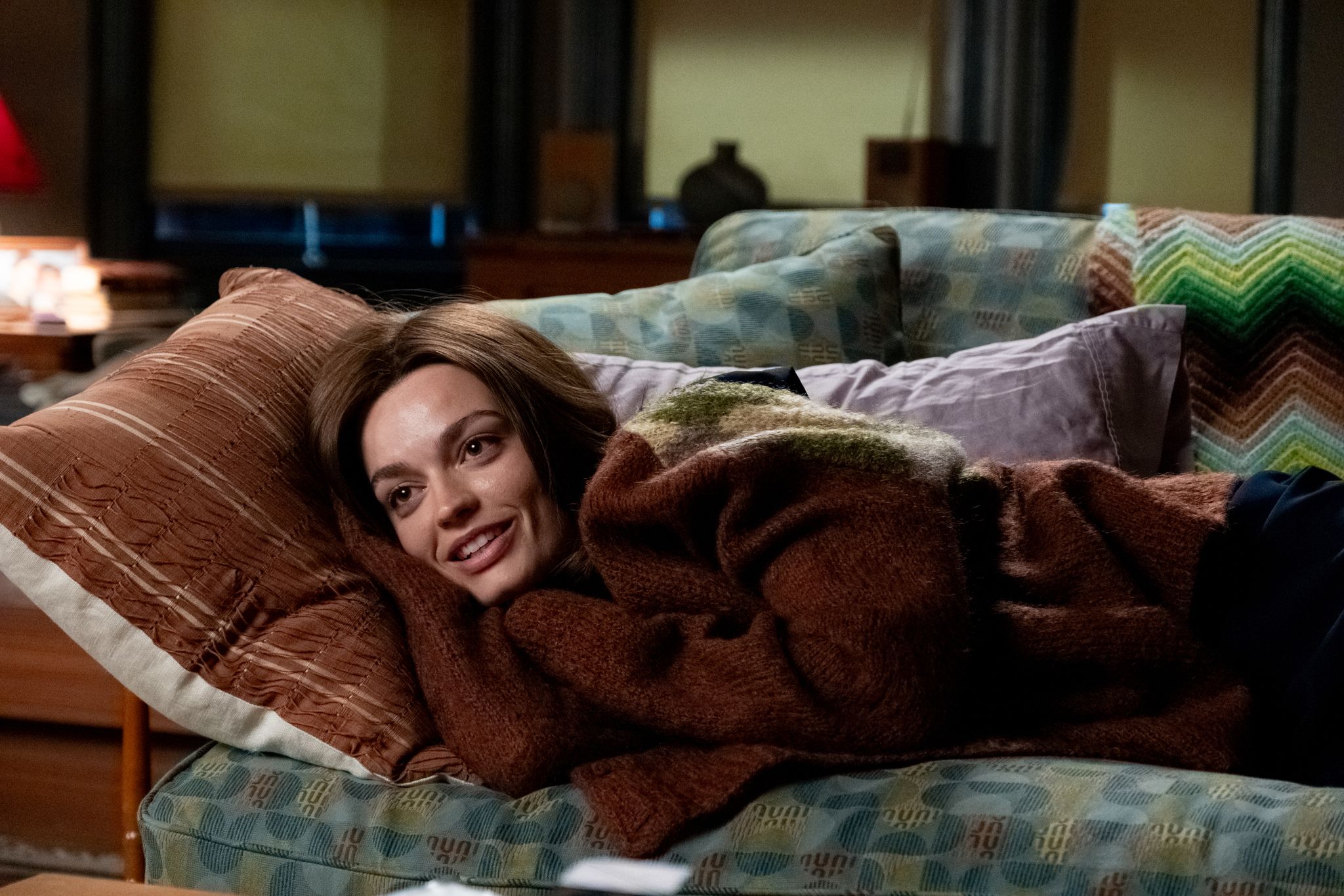 Movie Review: Emma Mackey battles political scandal and wooden script ...