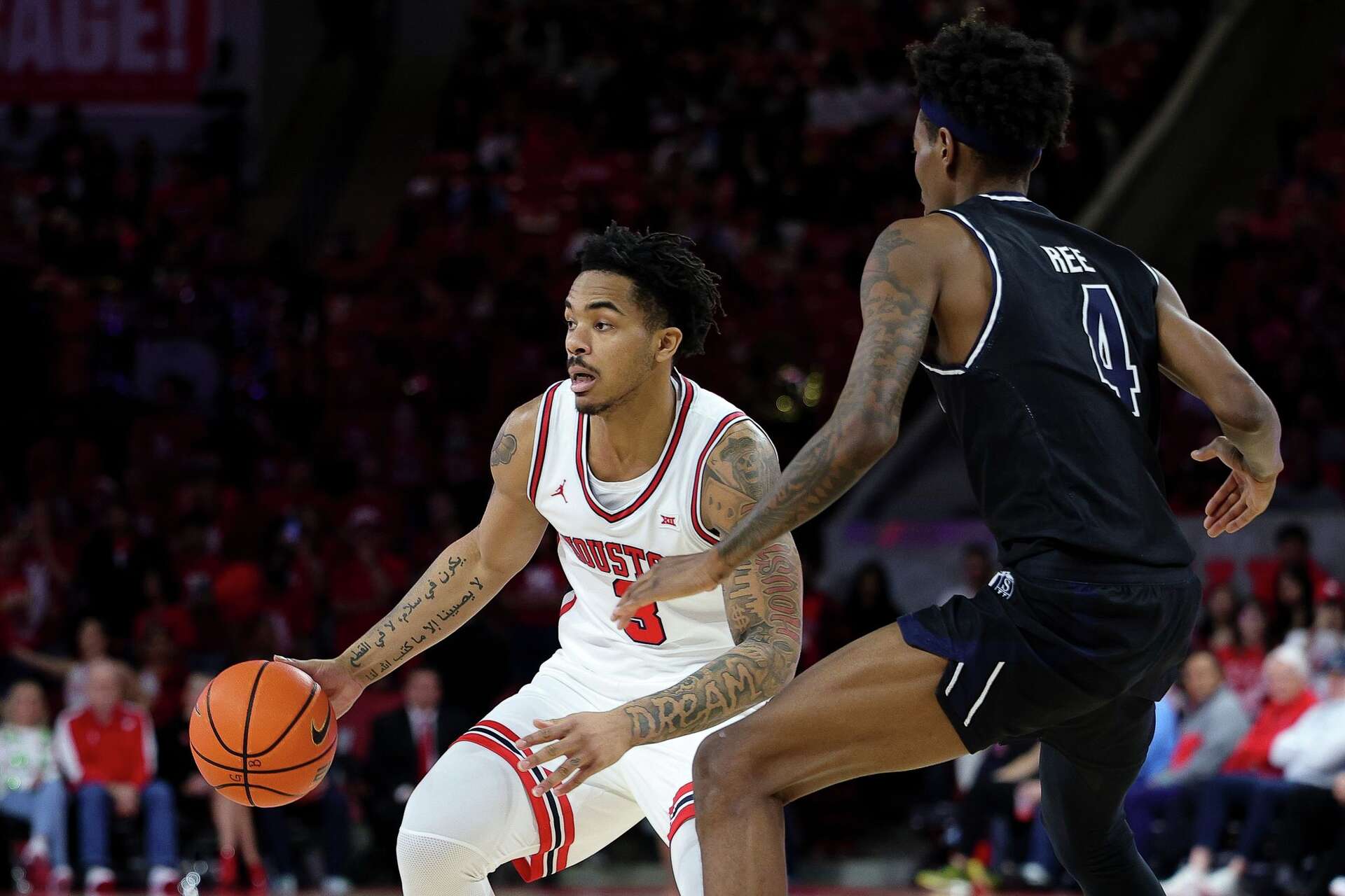 UH basketball: Jacob McFarland debuts for Cougars — at last