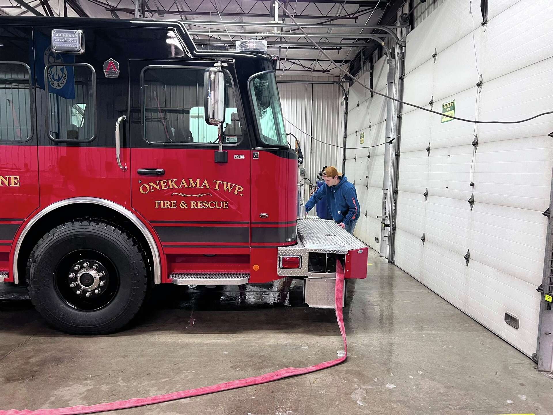 Onekama's custom-built fire truck arrives, going into service soon