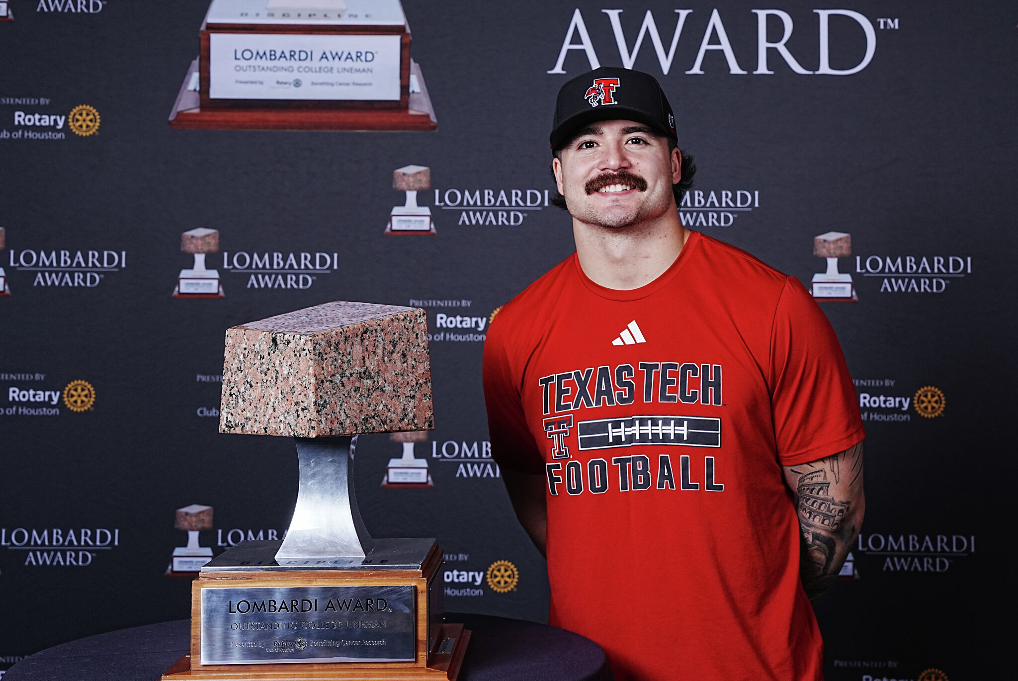 Texas Tech's Jacob Rodriguez wins Lombardi Award