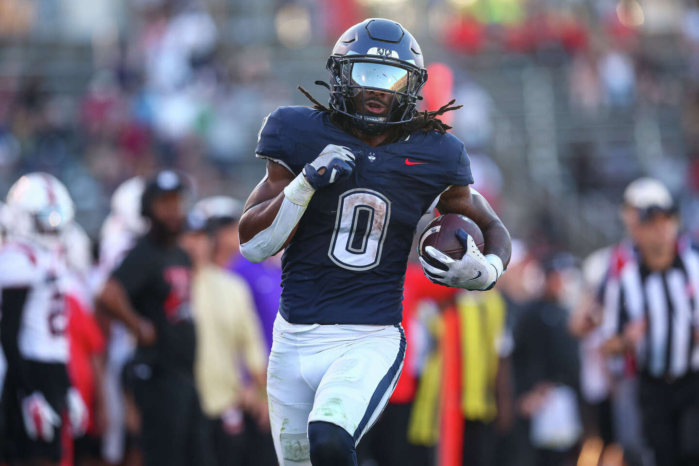 UConn running back Cam Edwards enters transfer portal