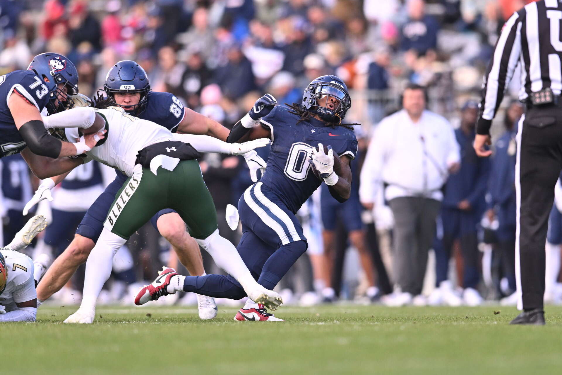 UConn running back Cam Edwards enters transfer portal