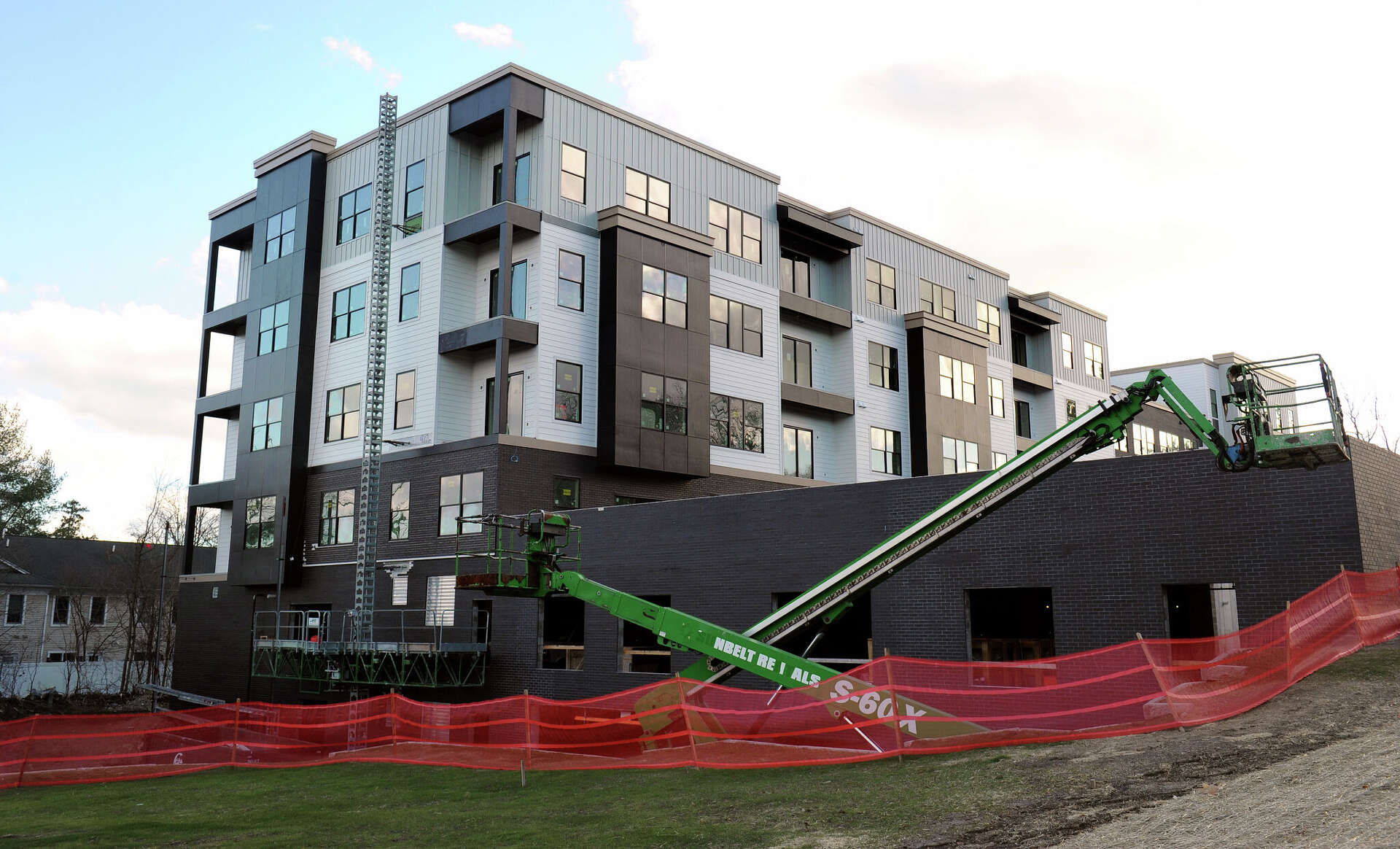 Previous controversial 68-unit Westport building nears completion