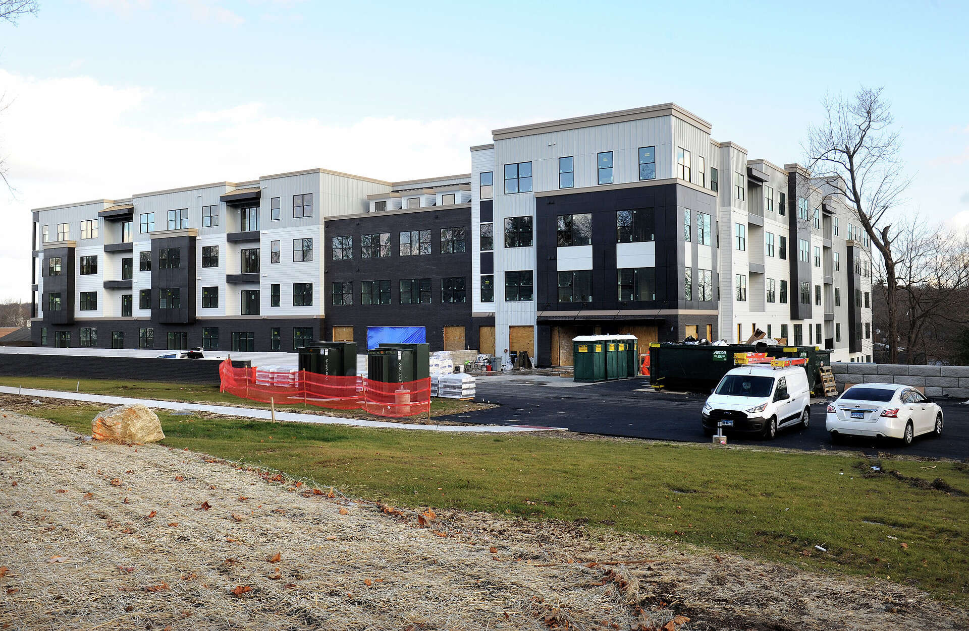 Previous controversial 68-unit Westport building nears completion
