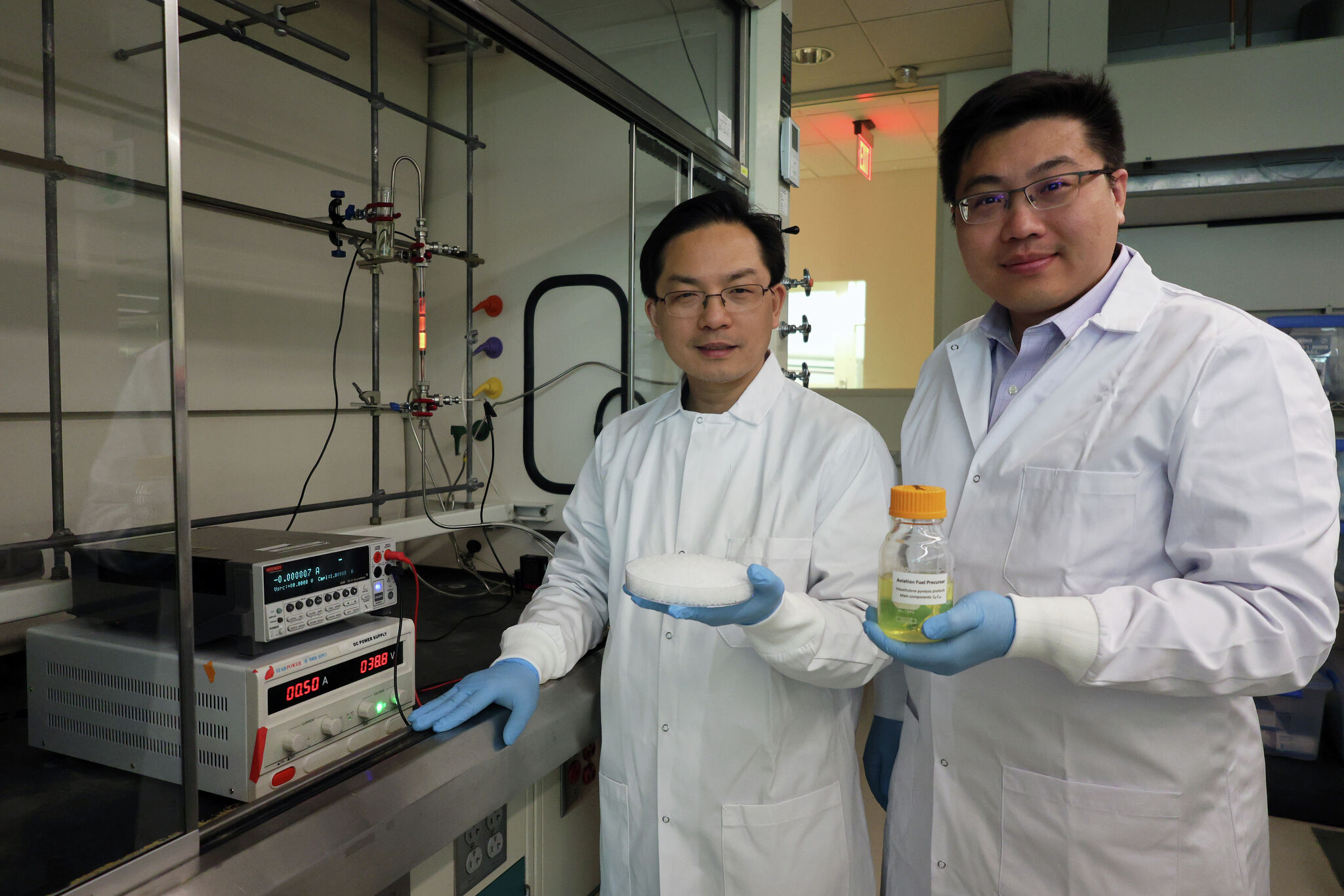 Yale scientists find new way to turn plastic waste into jet fuel