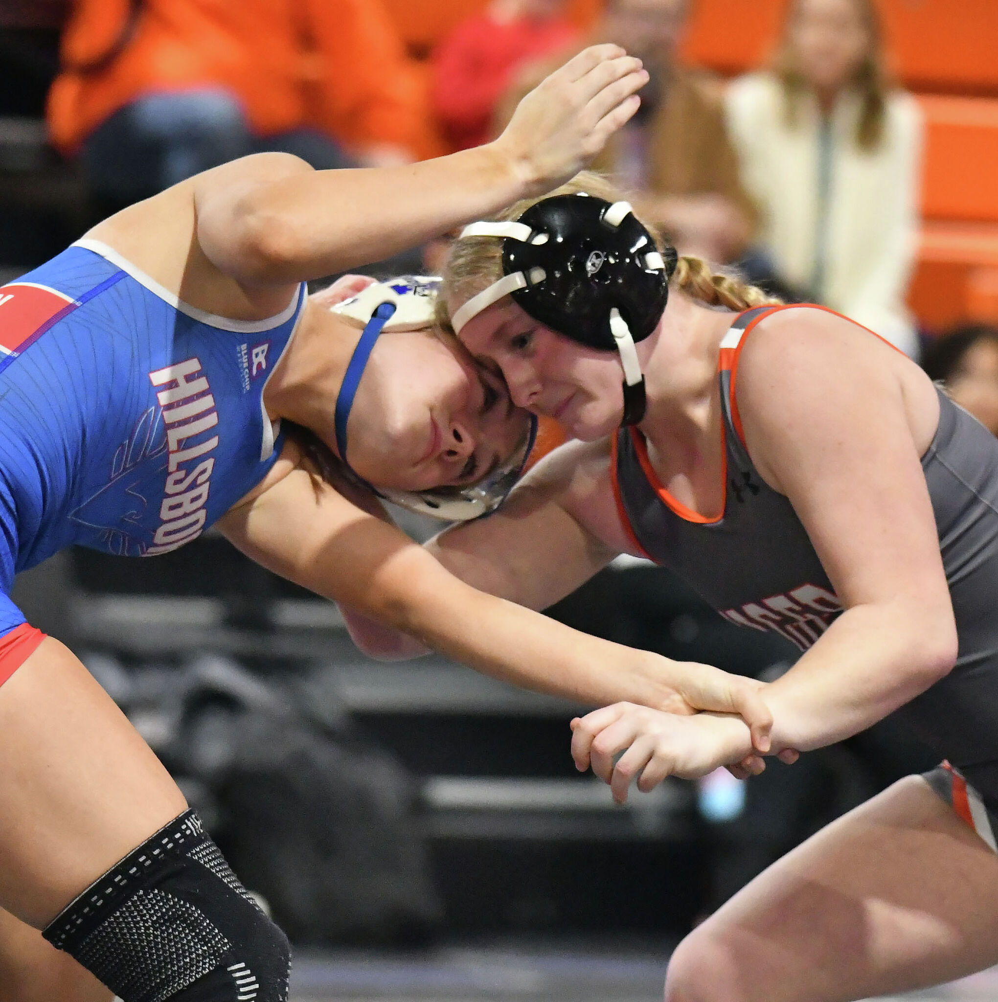 Edwardsville girls wrestling vs. East St. Louis/Hillsboro