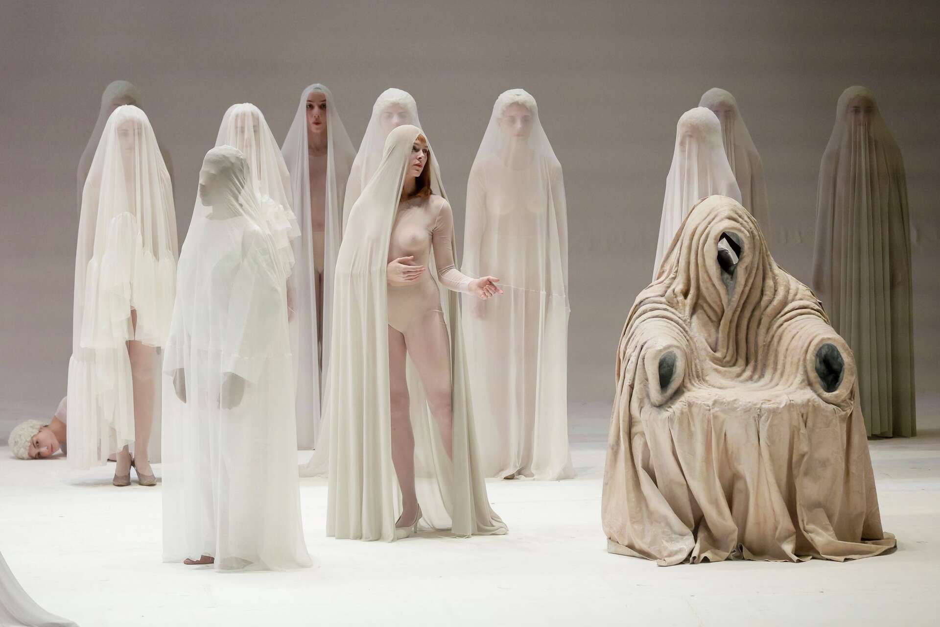 Photos show Ennio Morricone's opera 'Partenope' as it premieres in Naples