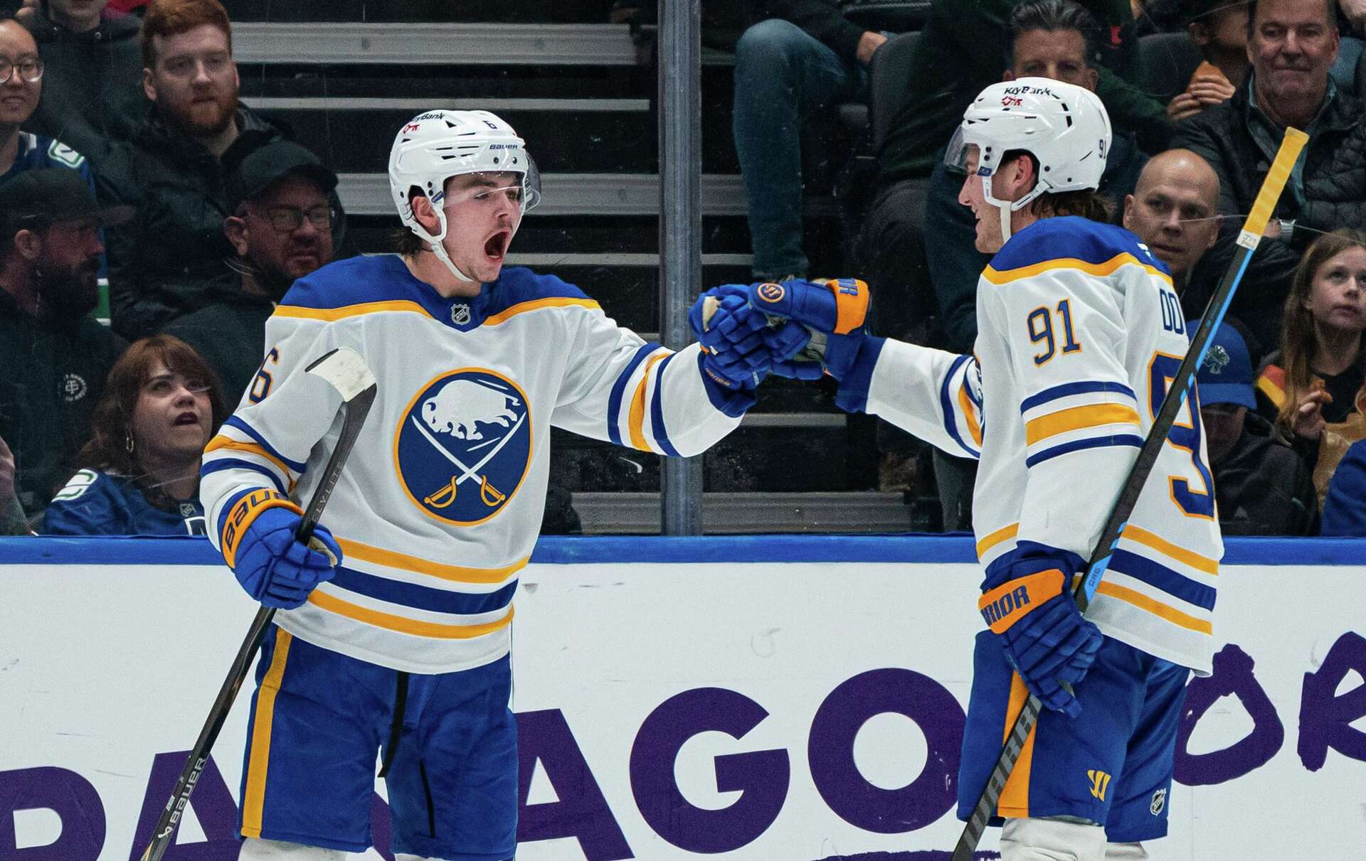 Josh Norris and Zach Benson score in 2nd period as as Sabres beat ...