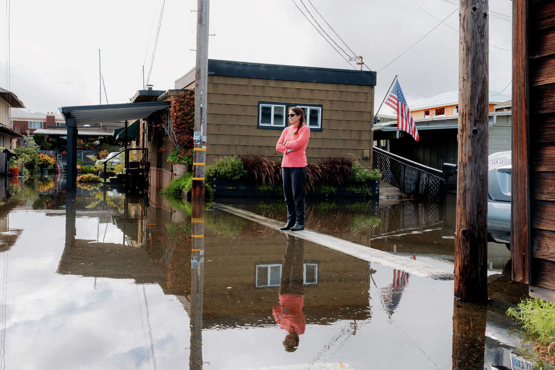 The Bay Area neighborhood most vulnerable to sea level rise is sinking