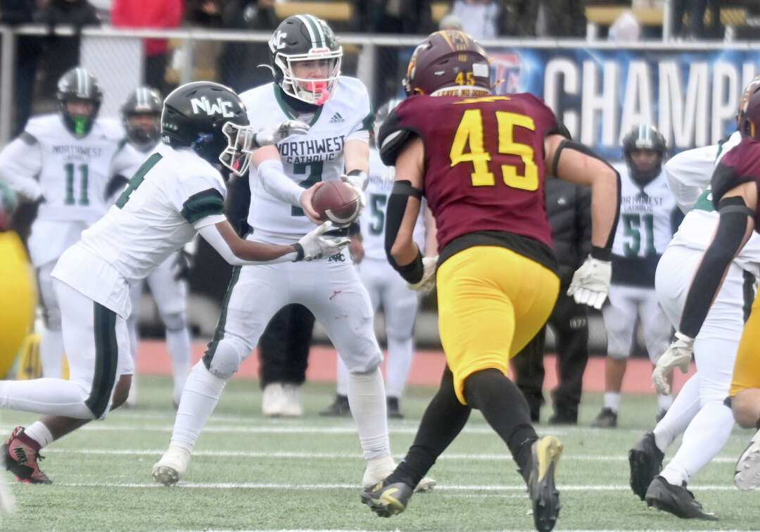 Sheehan football defeats Northwest Catholic for CIAC Class S ttile