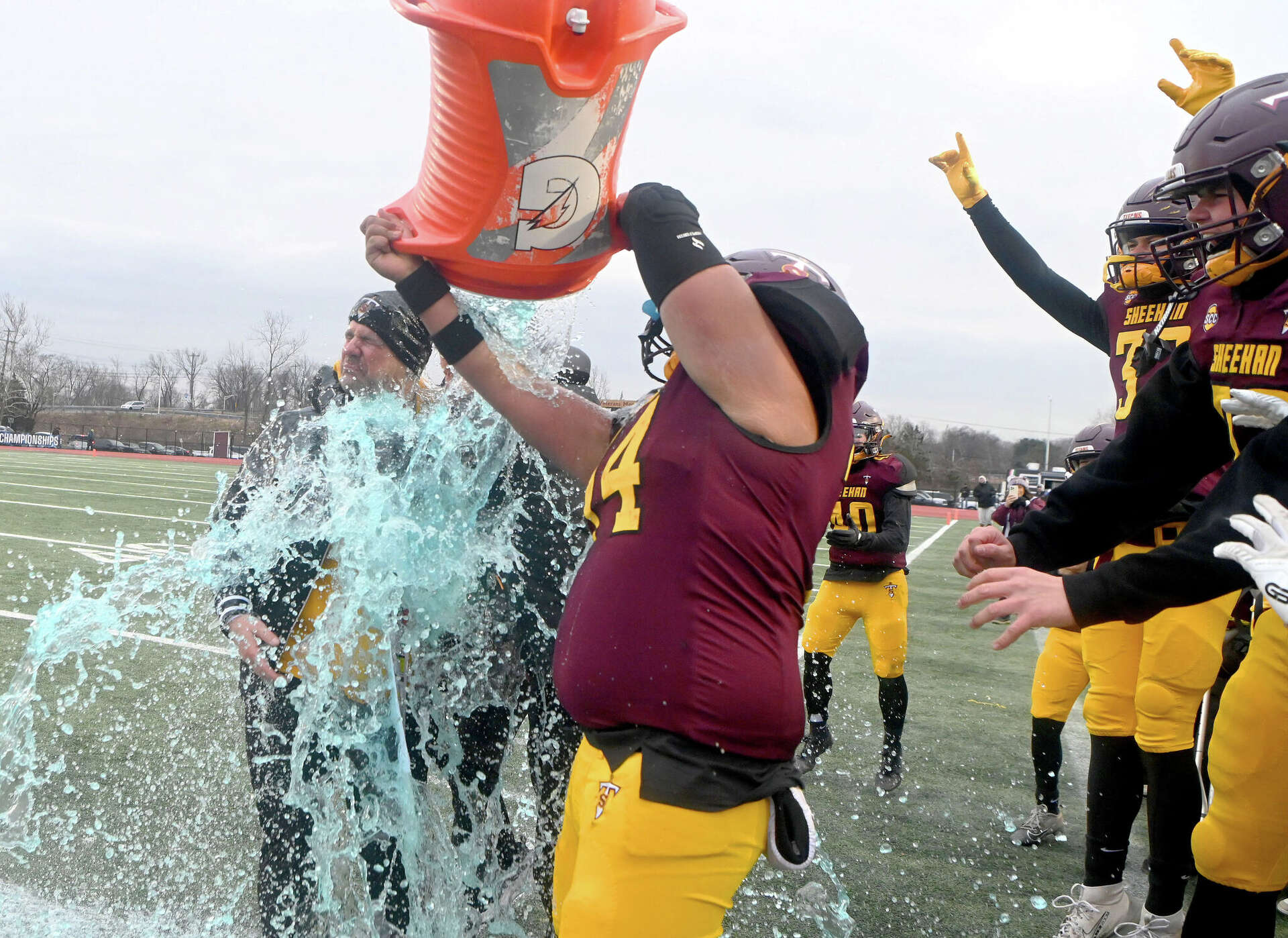 Sheehan football defeats Northwest Catholic for CIAC Class S ttile