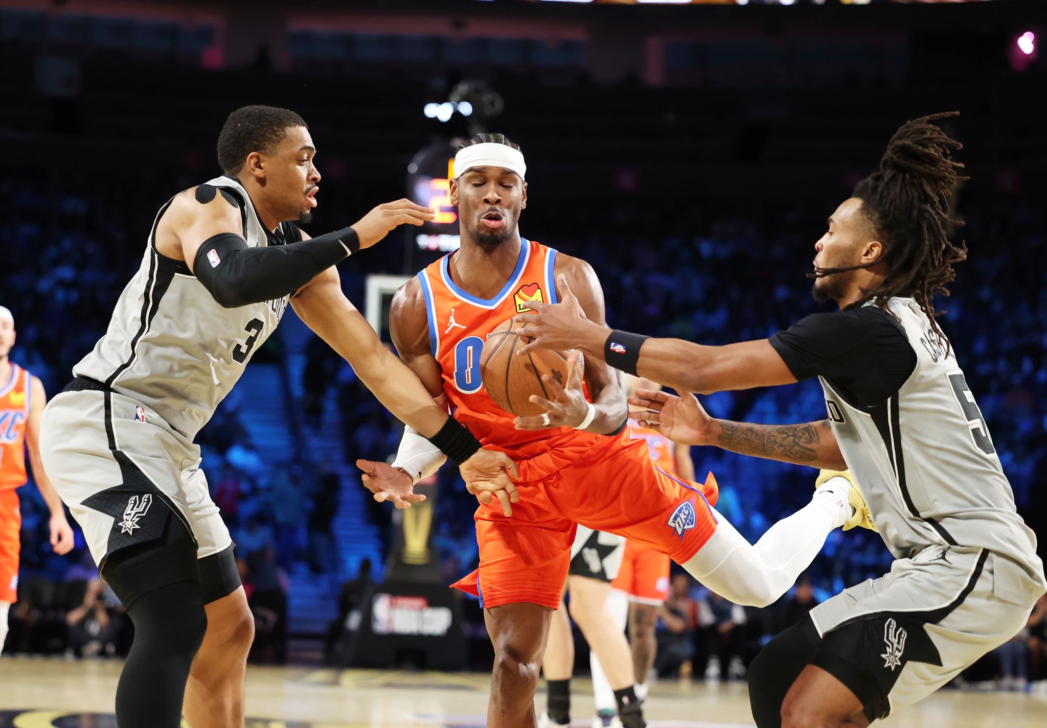 Spurs prepared for 'dog fight' with Oklahoma City