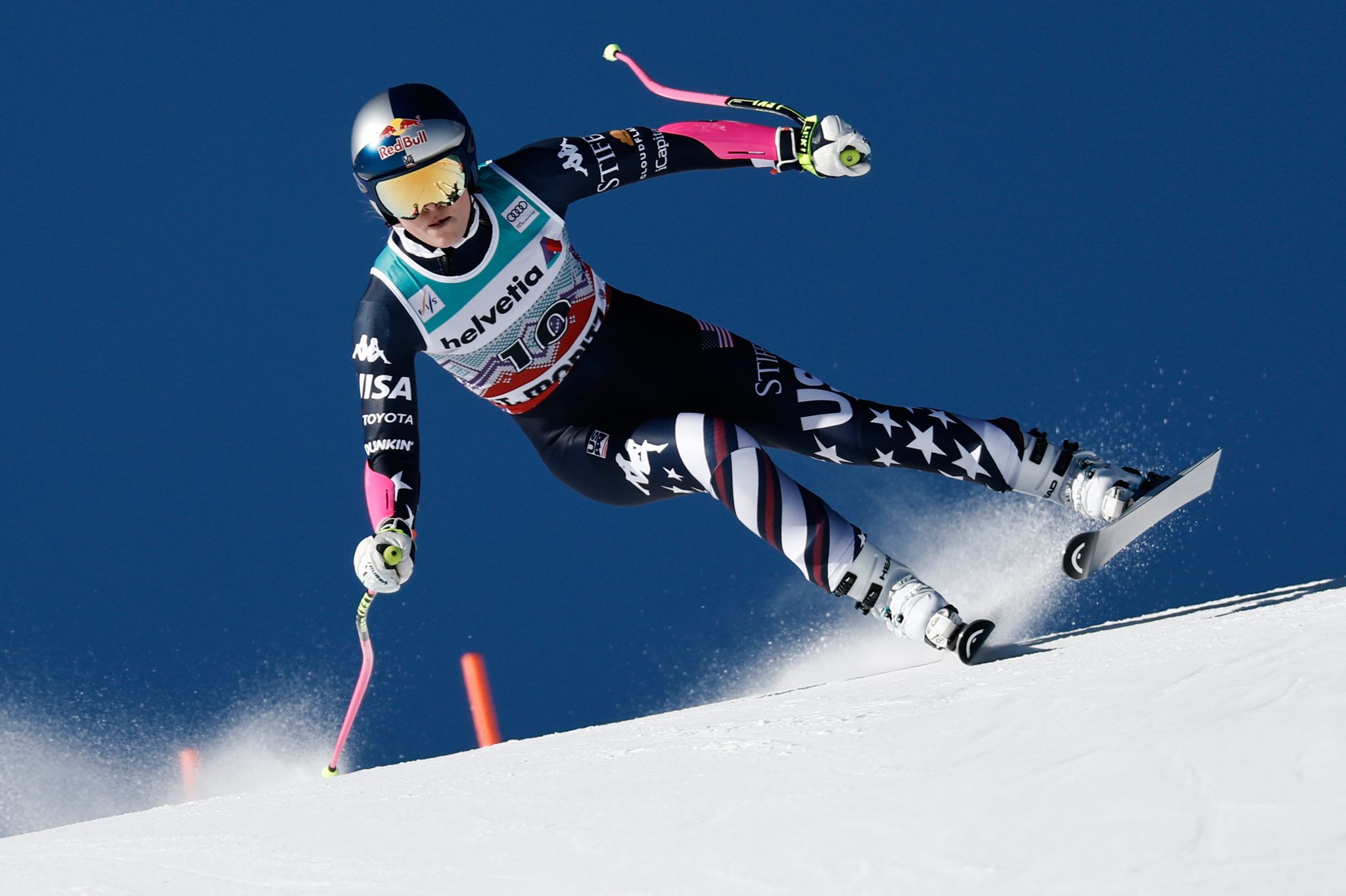 New Zealand skier Alice Robinson wins World Cup super-G; Lindsey Vonn 4th