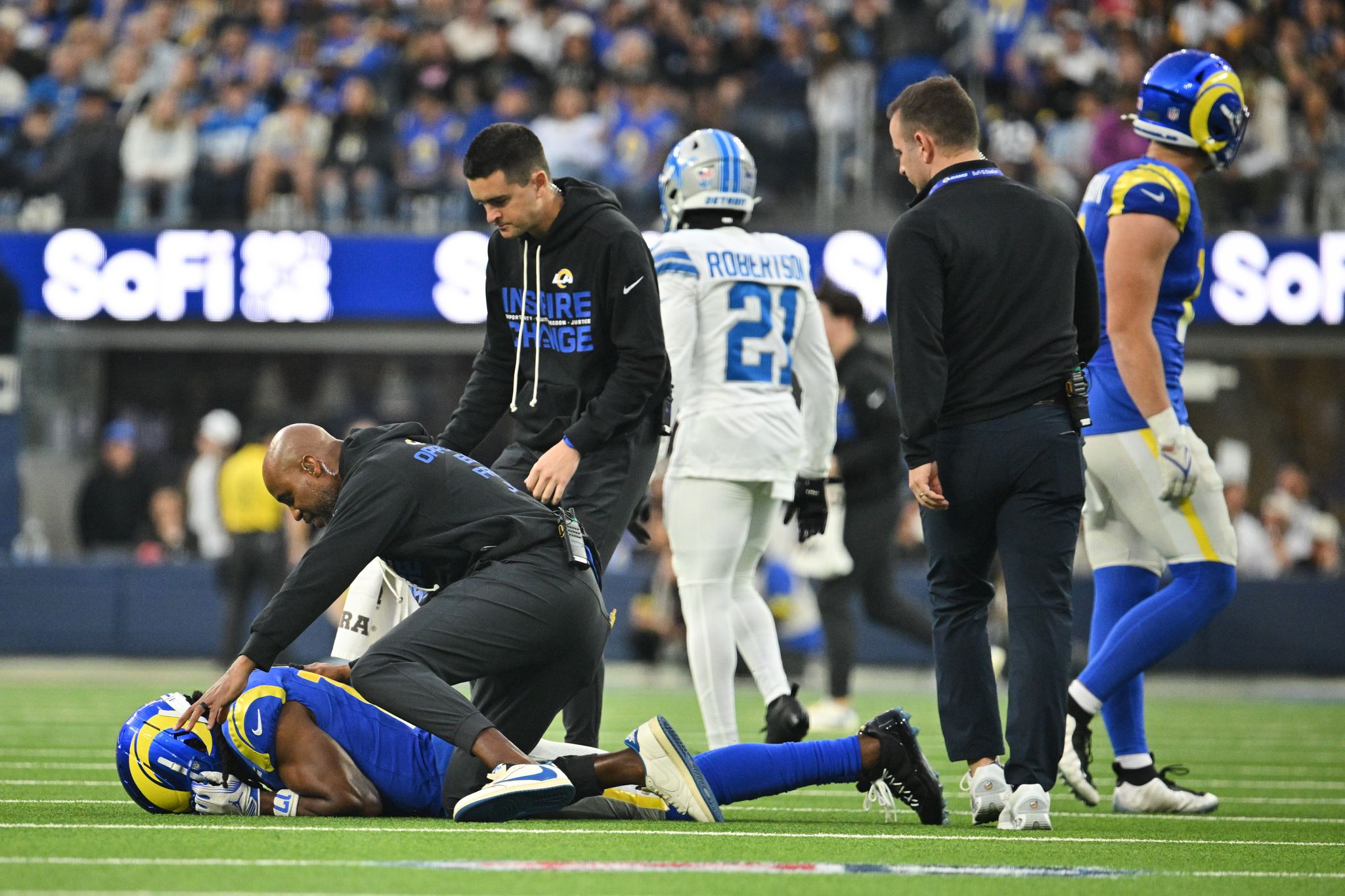 Davante Adams ruled out for Rams vs. Seahawks with hamstring injury