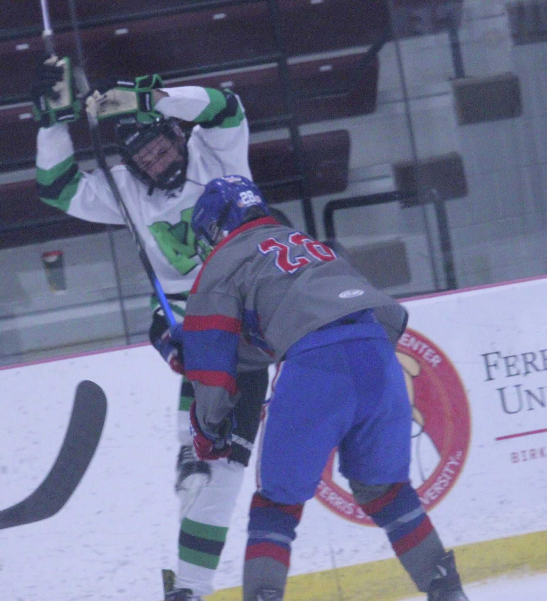 Big Rapids hockey team 1-1 over the weekend