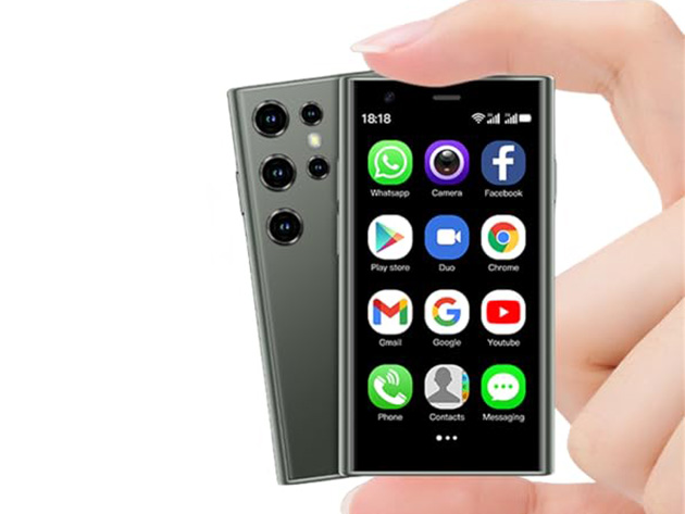 This mini working smartphone is a minimalist’s dream—and it’s 25% off