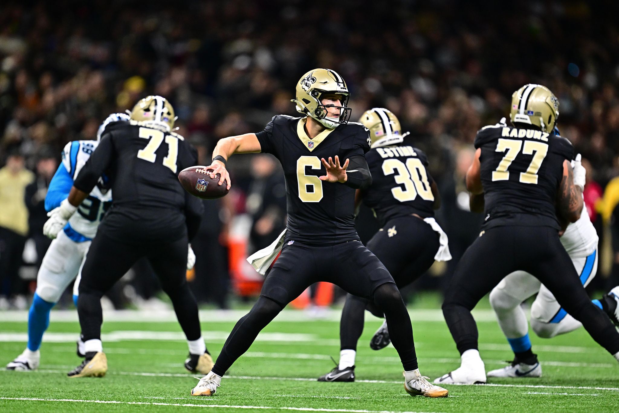 Clutch play becoming a trend for Saints rookie QB Tyler Shough and his ...