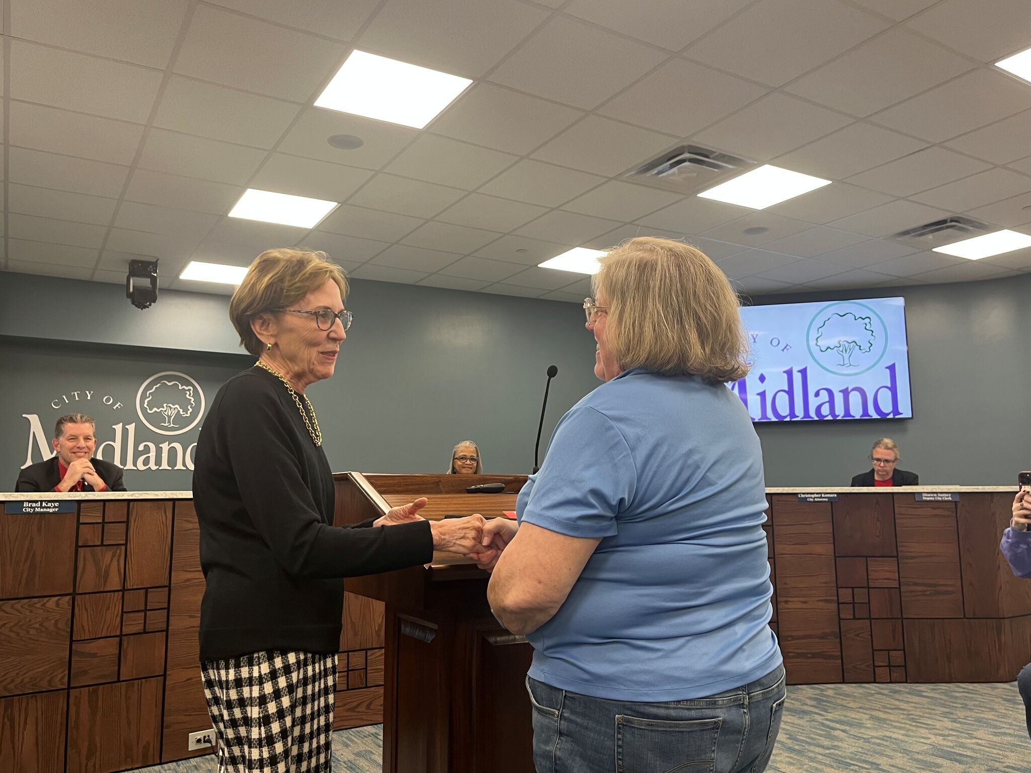 Midland City Council rezones land, honors STRIVE winners