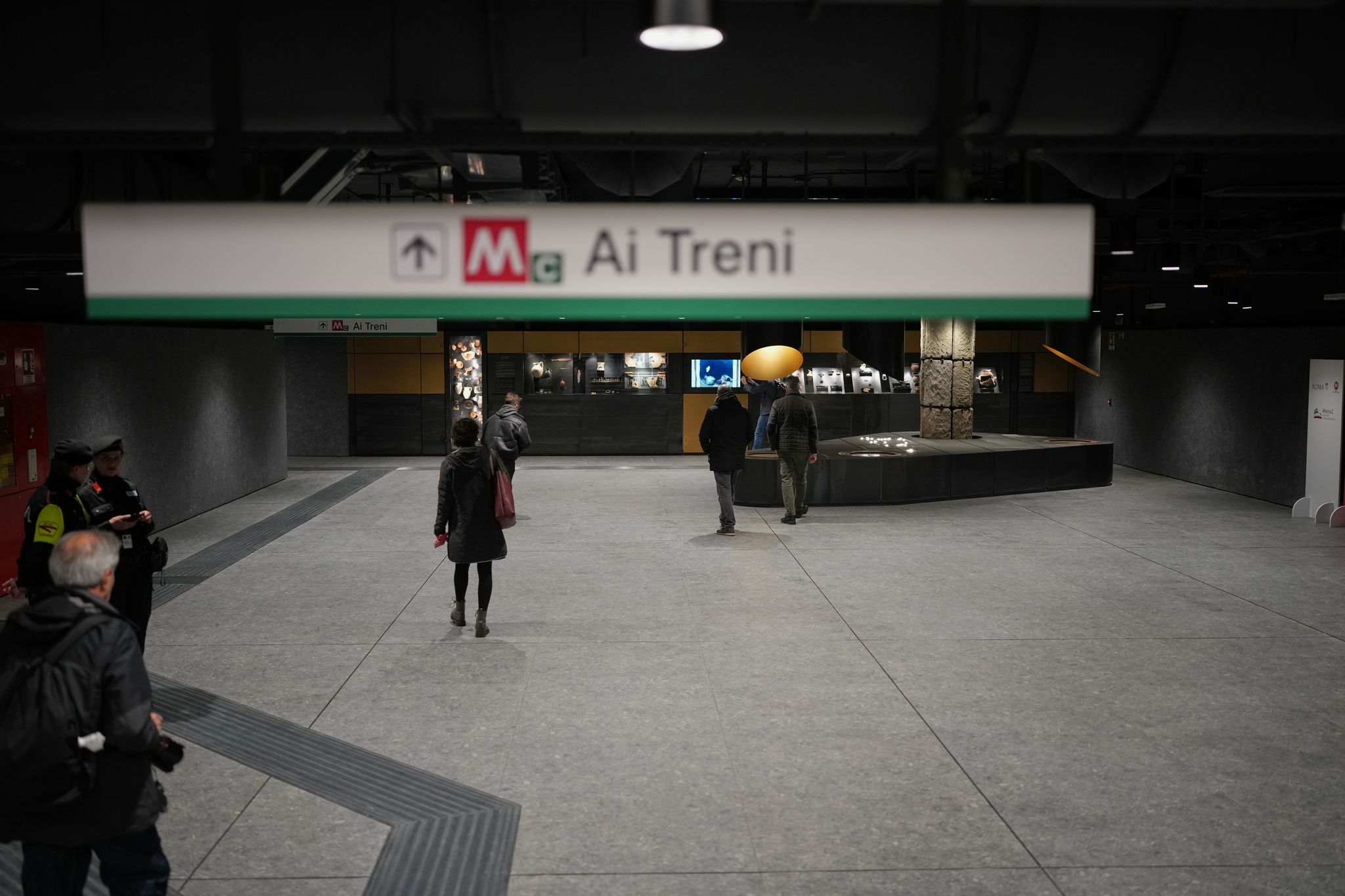 Rome opens long-awaited Colosseum subway station, with displays of ...