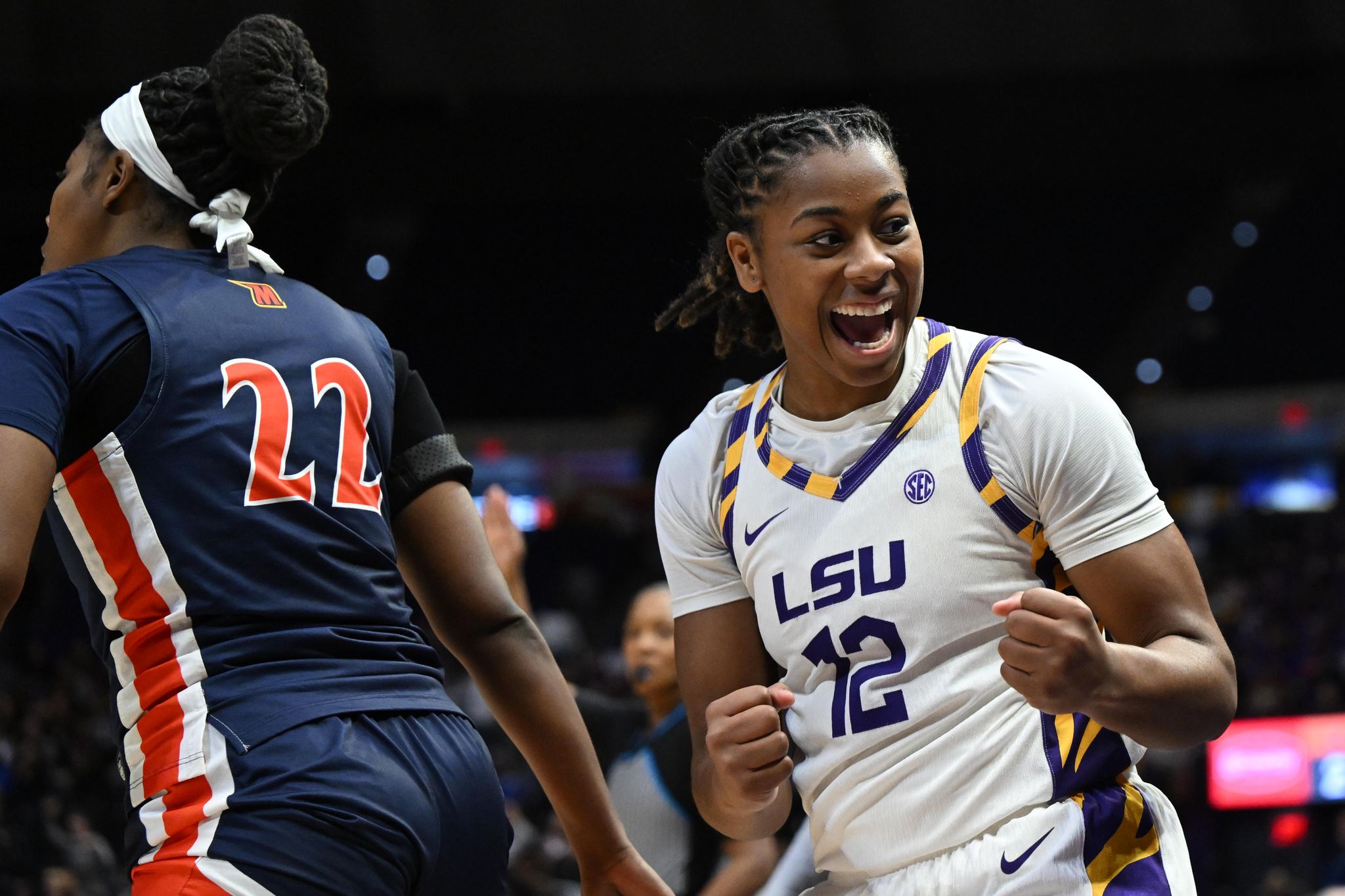 No. 5 LSU routs Morgan State 91-33 in eighth win this season by 50 ...