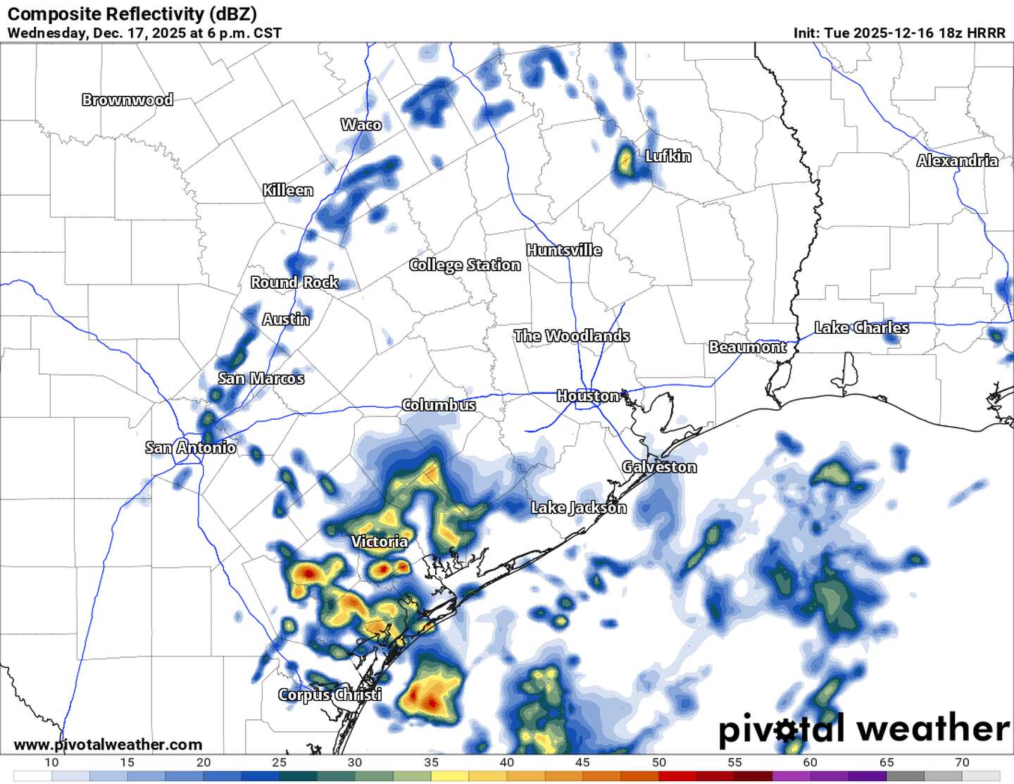 Houston weather forecast: Rain, fog on Wednesday. Here’s the timeline