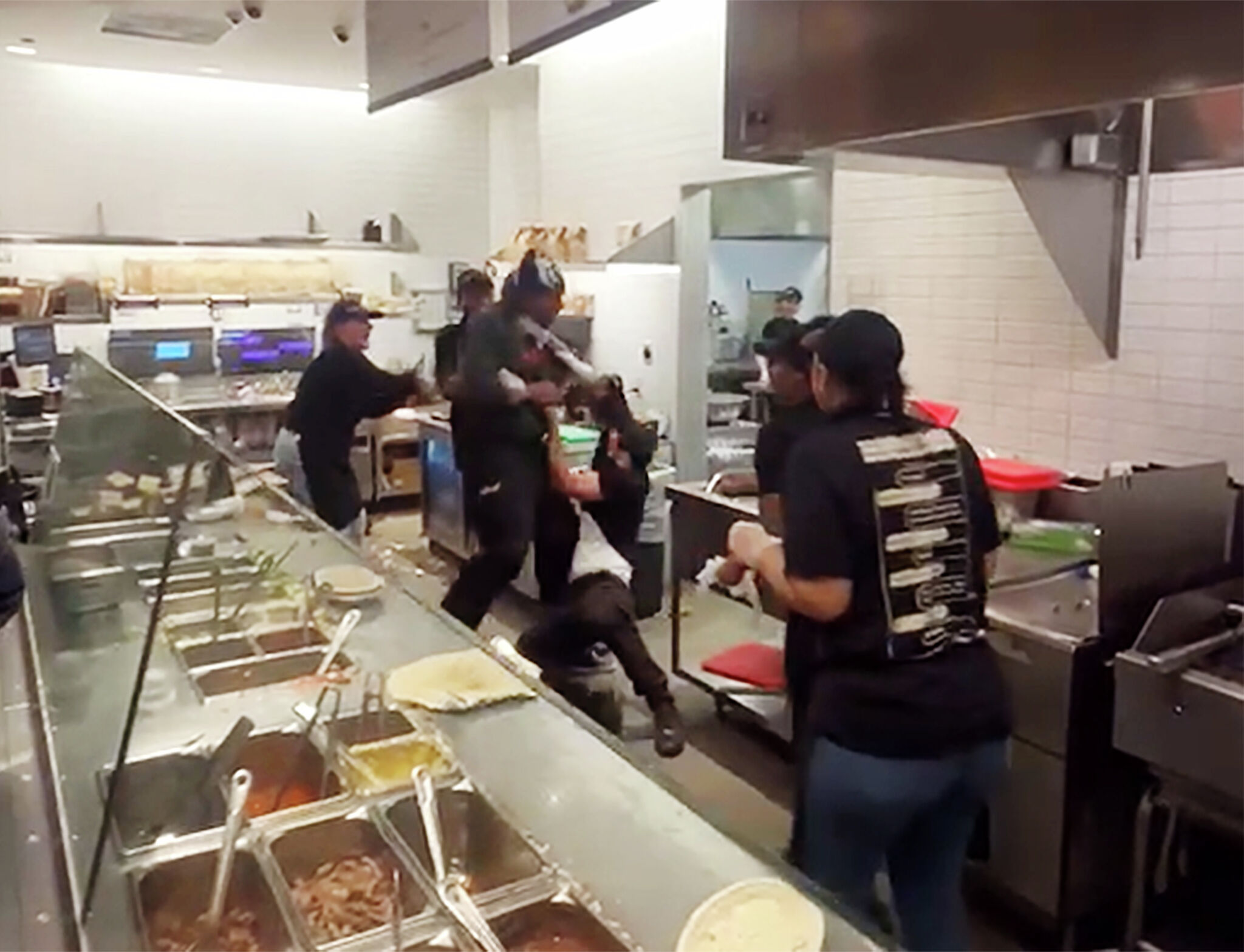 Video shows West Hartford Chipotle fight between customers, workers