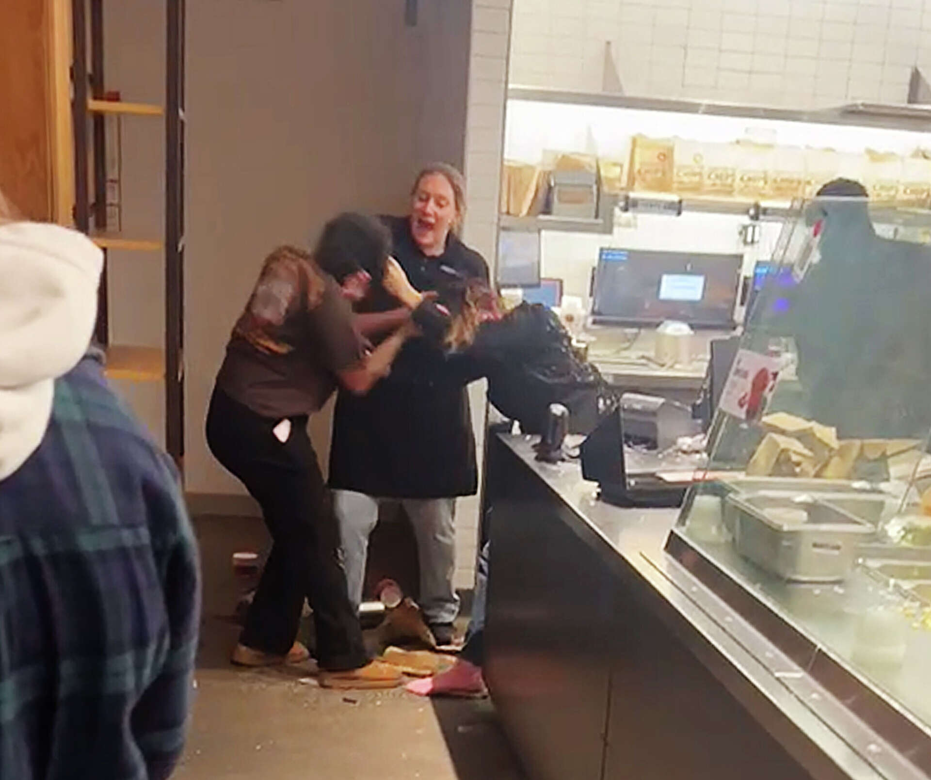 Two arrested after fight at CT Chipotle restaurant seen in viral video