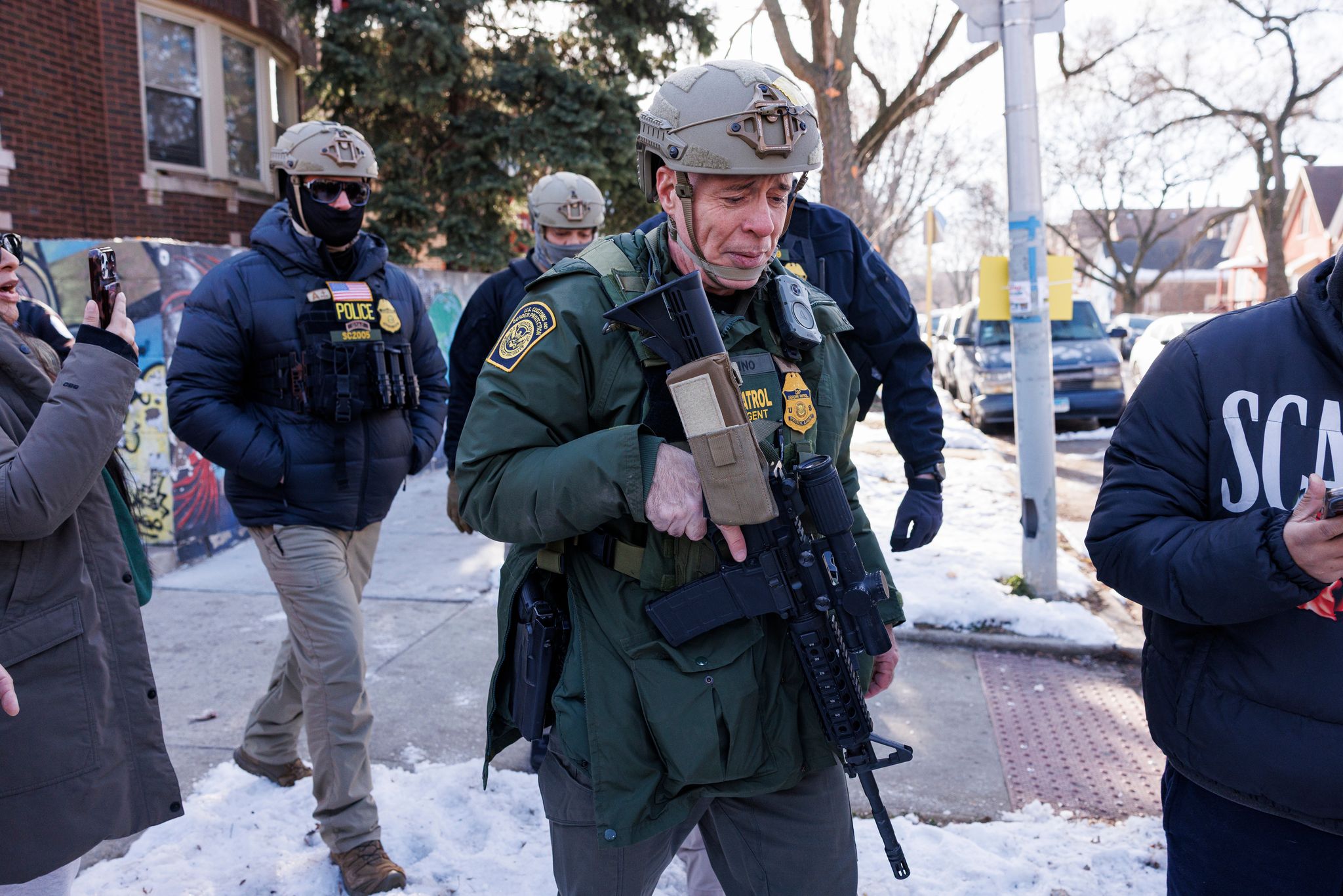 Border Patrol official who is the face of Trump's crackdown back in ...