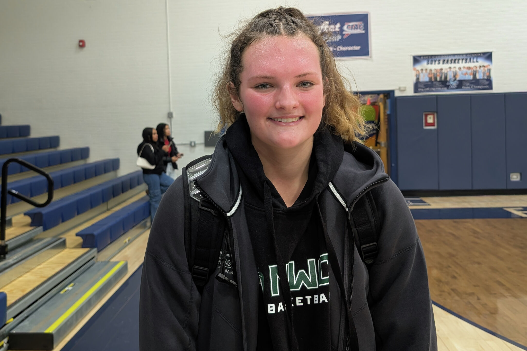 No. 1 Northwest Catholic girls ride barrage of threes to win in opener