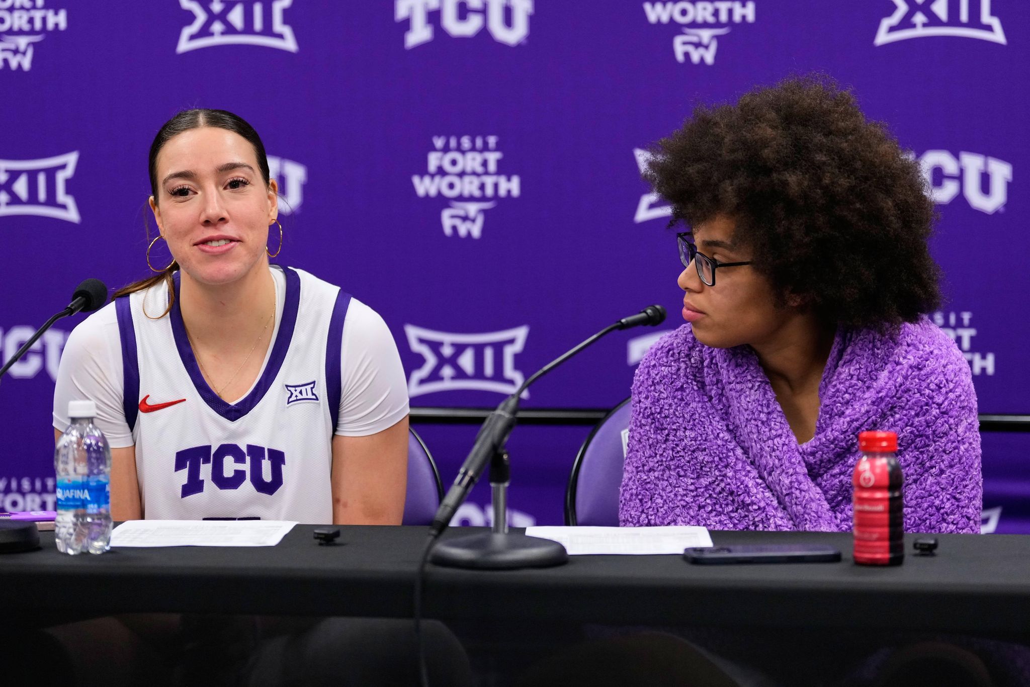 No. 9 TCU's Olivia Miles and Marta Suarez only 2nd DI teammates with ...