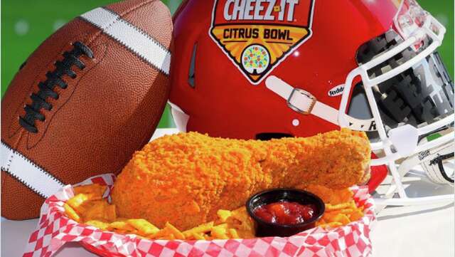 Texas fans can try the Cheez-It Turkey Leg at the Citrus Bowl