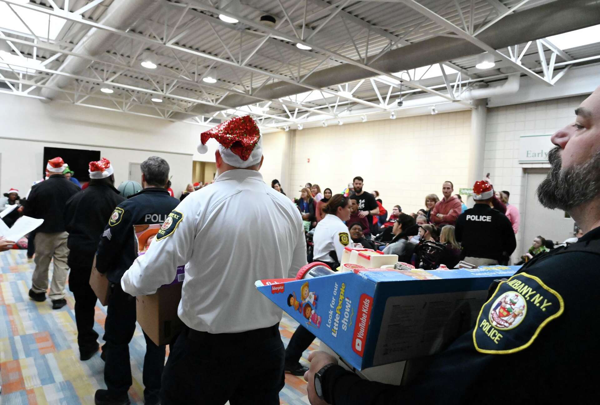 Photos: Santa and Albany PAL spread holiday cheer
