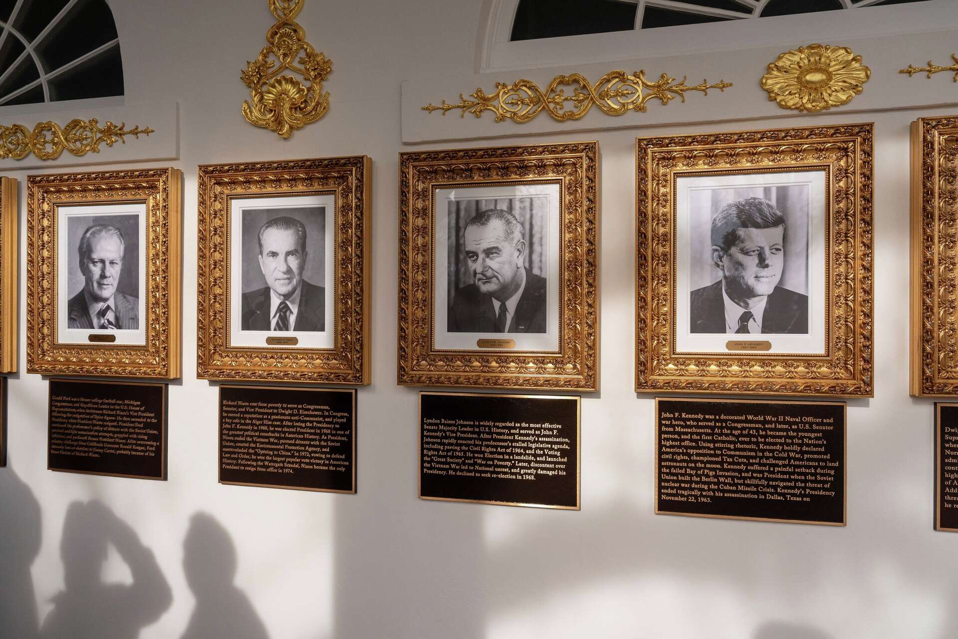 Sleepy. Divisive. A fan of young Trump: A look at the new plaques on ...