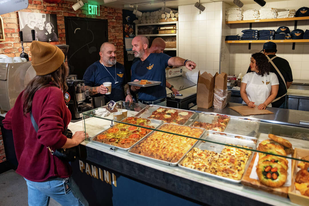 Comedian Tom Segura visits his newly-opened Austin bakery
