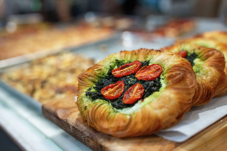 Comedian Tom Segura visits his newly-opened Austin bakery