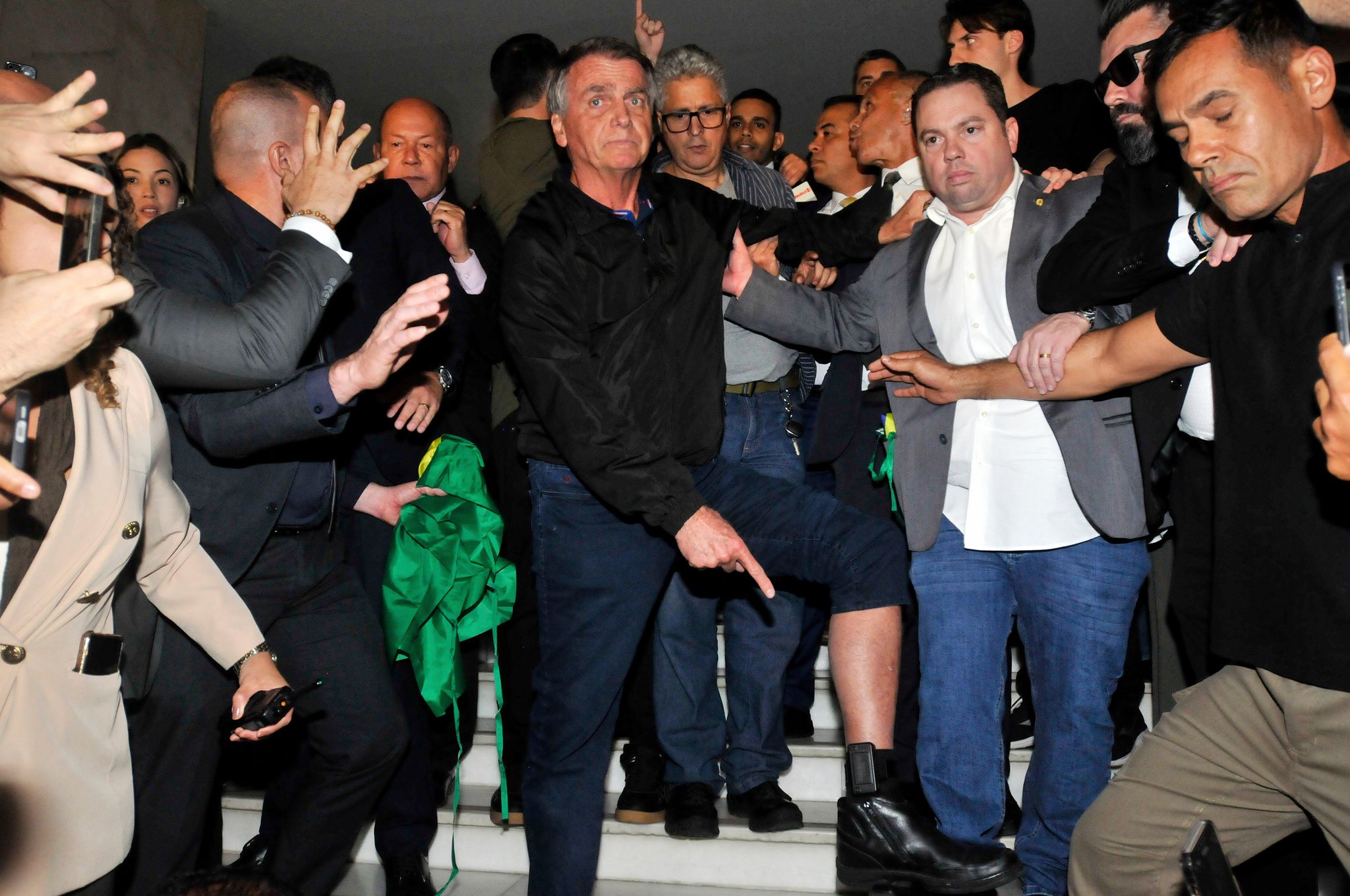 Bolsonaro briefly leaves Brazilian prison for medical tests after a ...