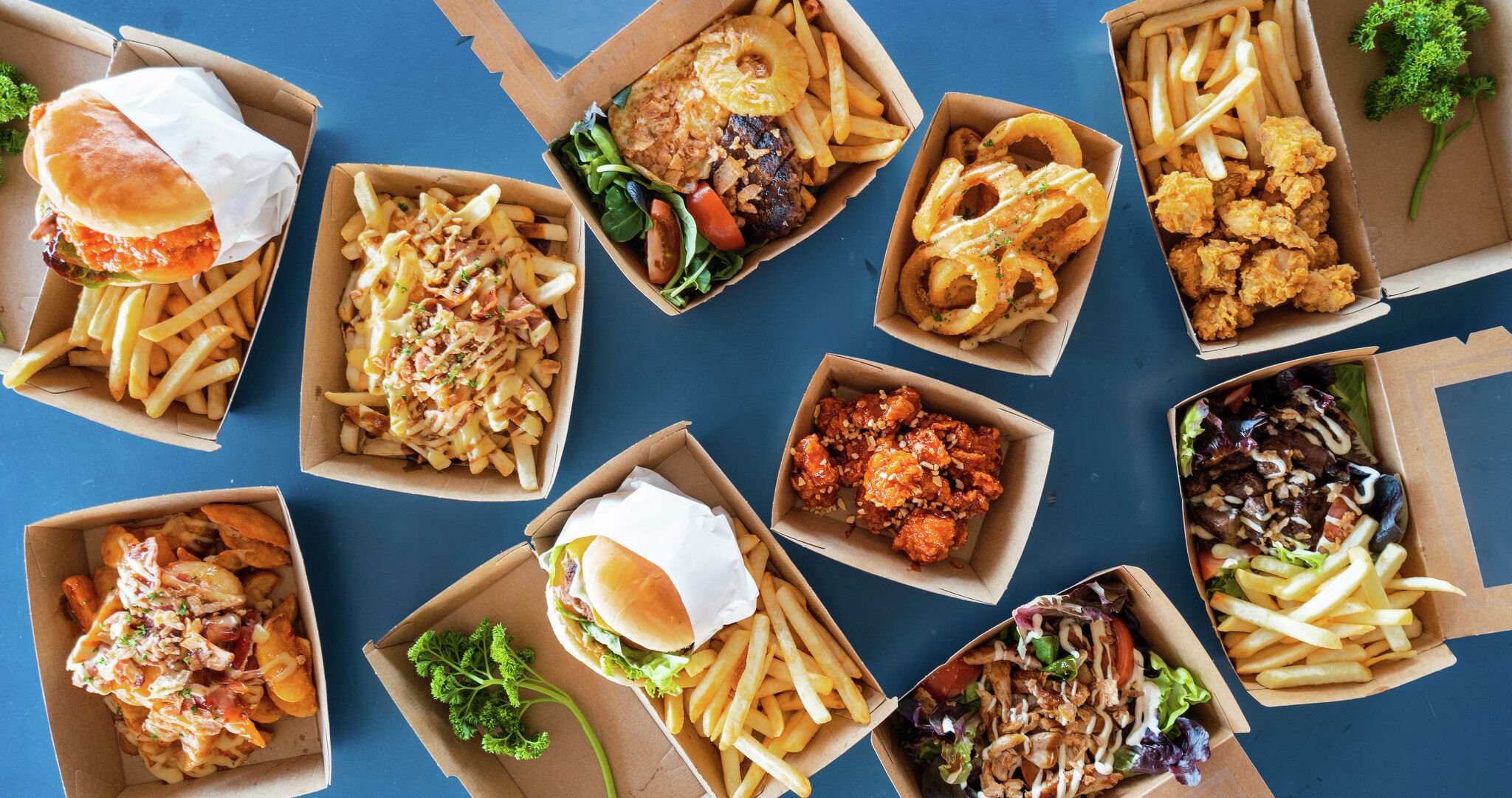 Texas' most popular food deliver orders of 2025, per Favor