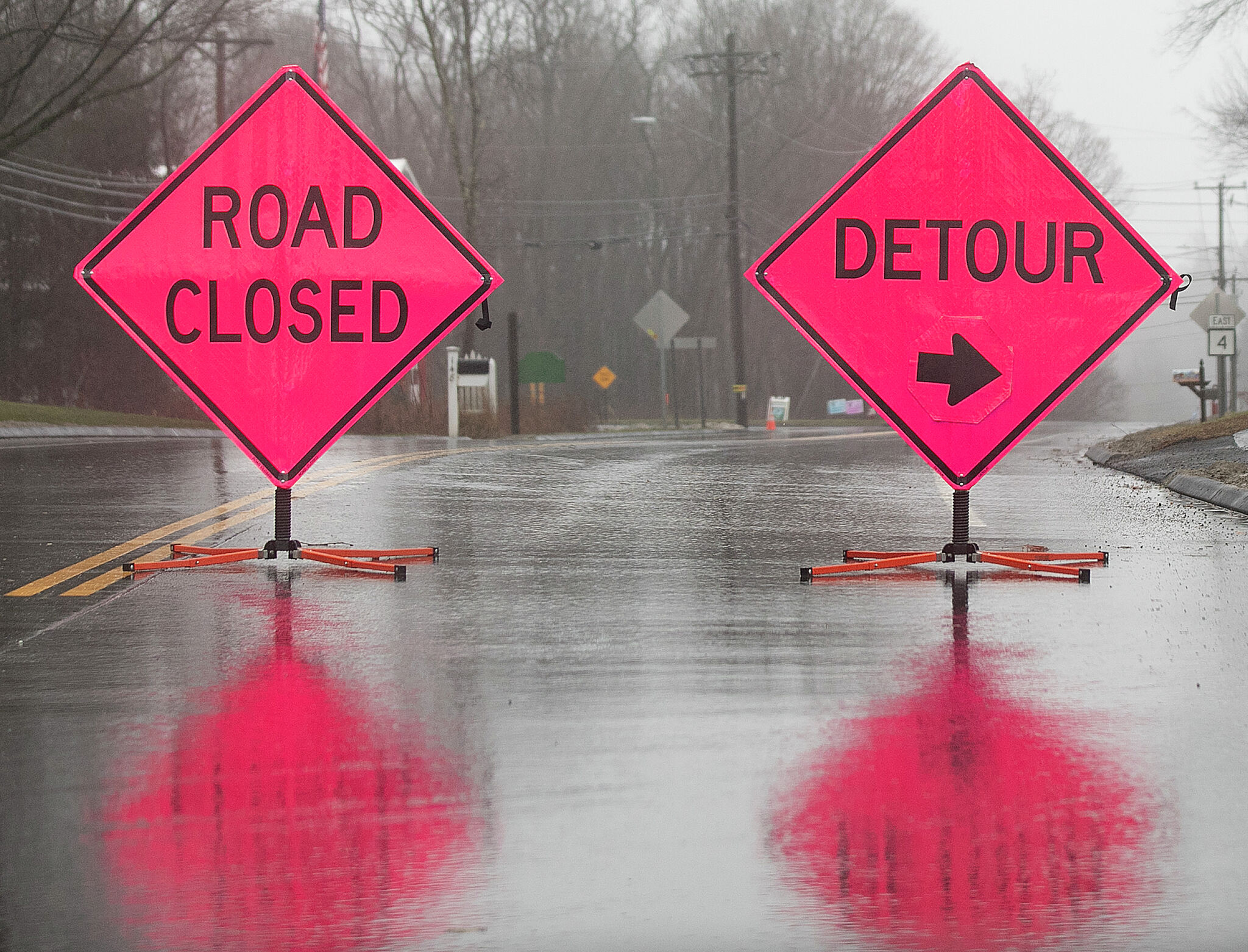 CT storm aftermath: Record rainfall, power outages, road closure