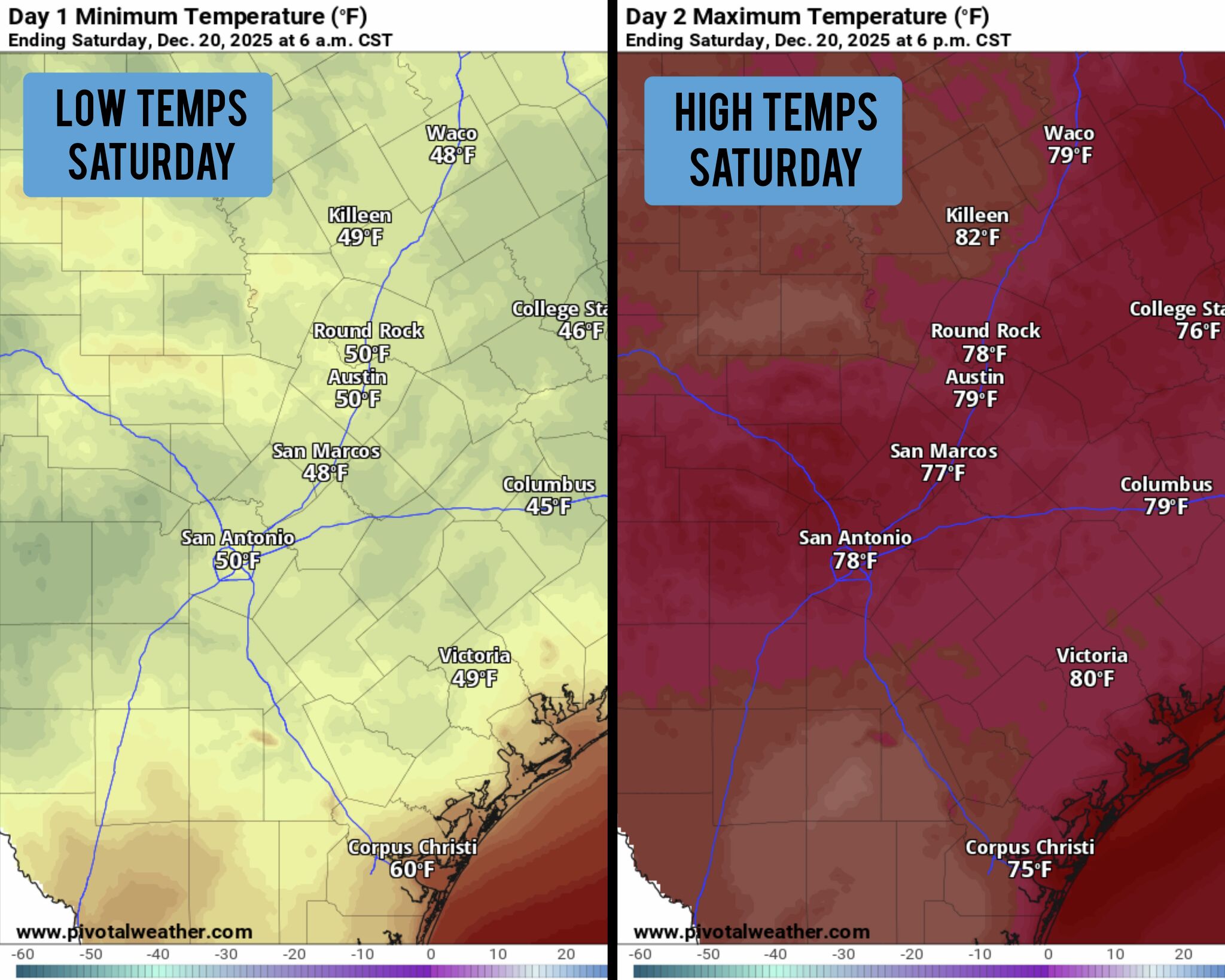 Spring-like warmth coming to South Texas. How long will it last?